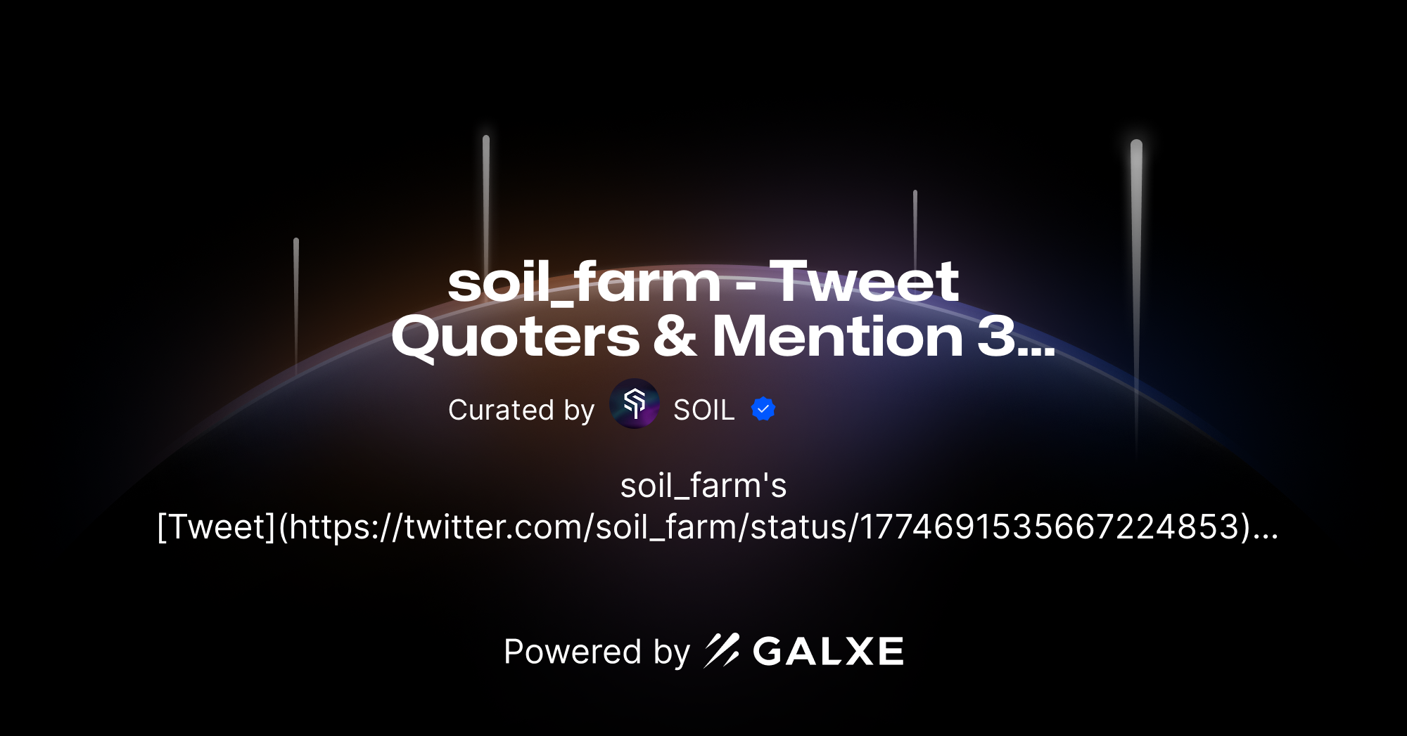 soil_farm - Tweet Quoters & Mention 3 friends - Tweet ...