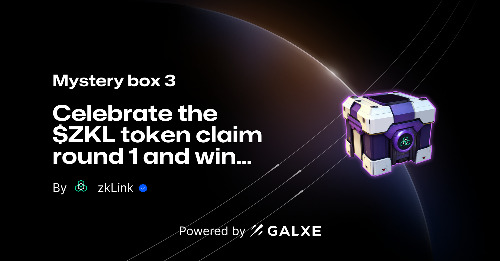 Celebrate the $ZKL token claim round 1 and win mystery boxes! by zkLink ...