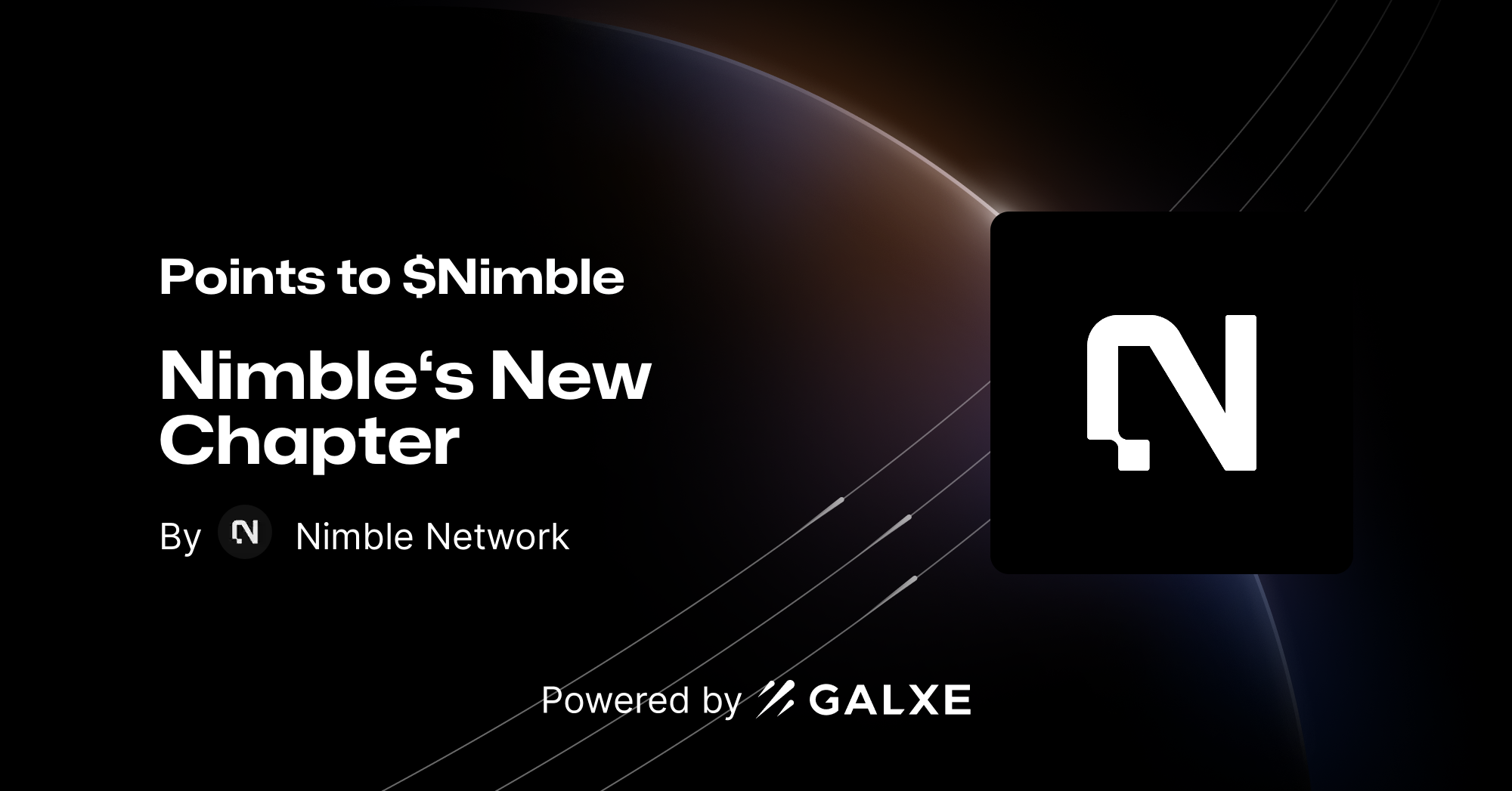 Nimble‘s New Chapter by Nimble Network | Galxe Quest