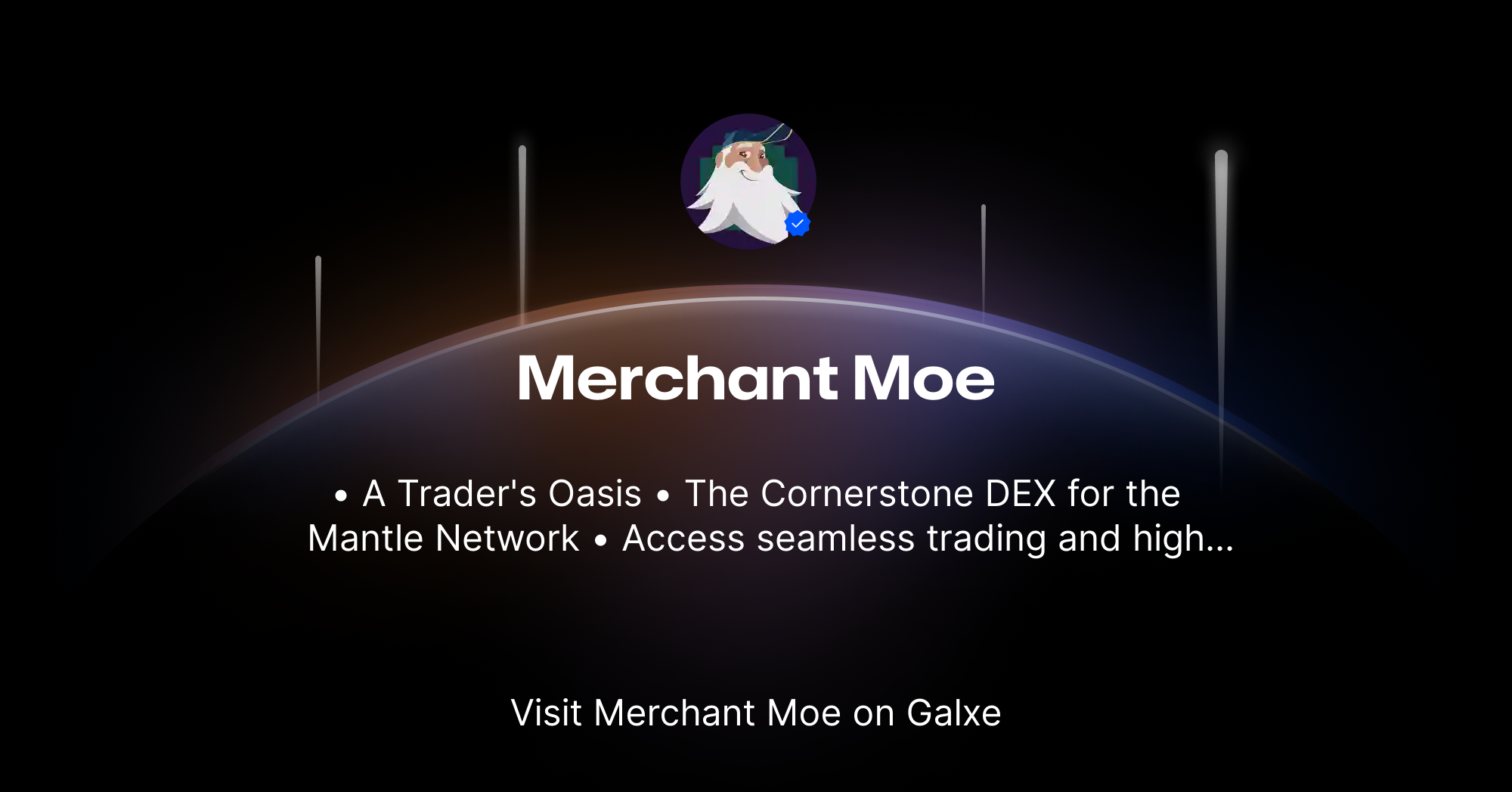 Join Merchant Moe on Galxe
