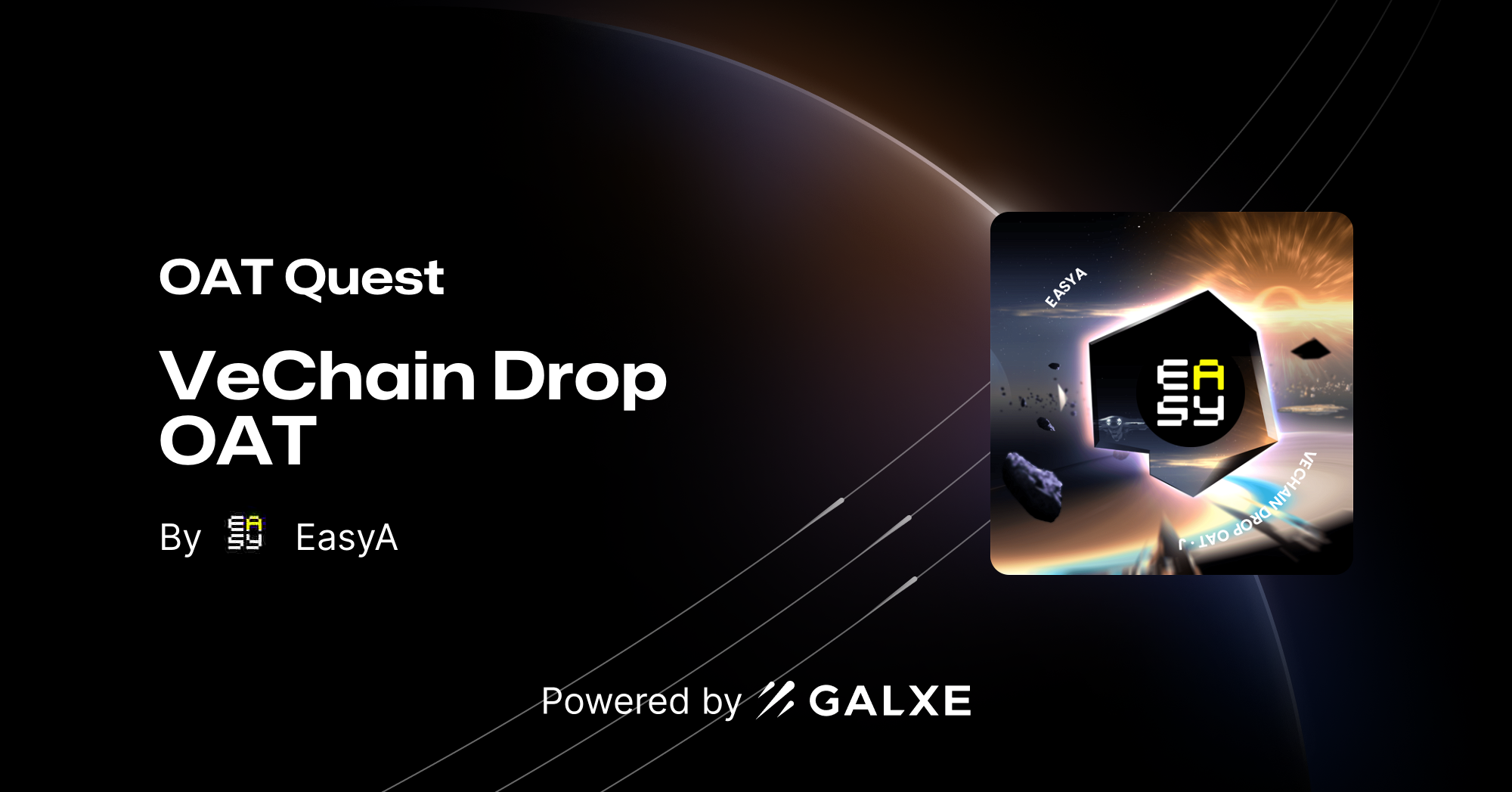 VeChain Drop OAT by EasyA | Galxe Quest