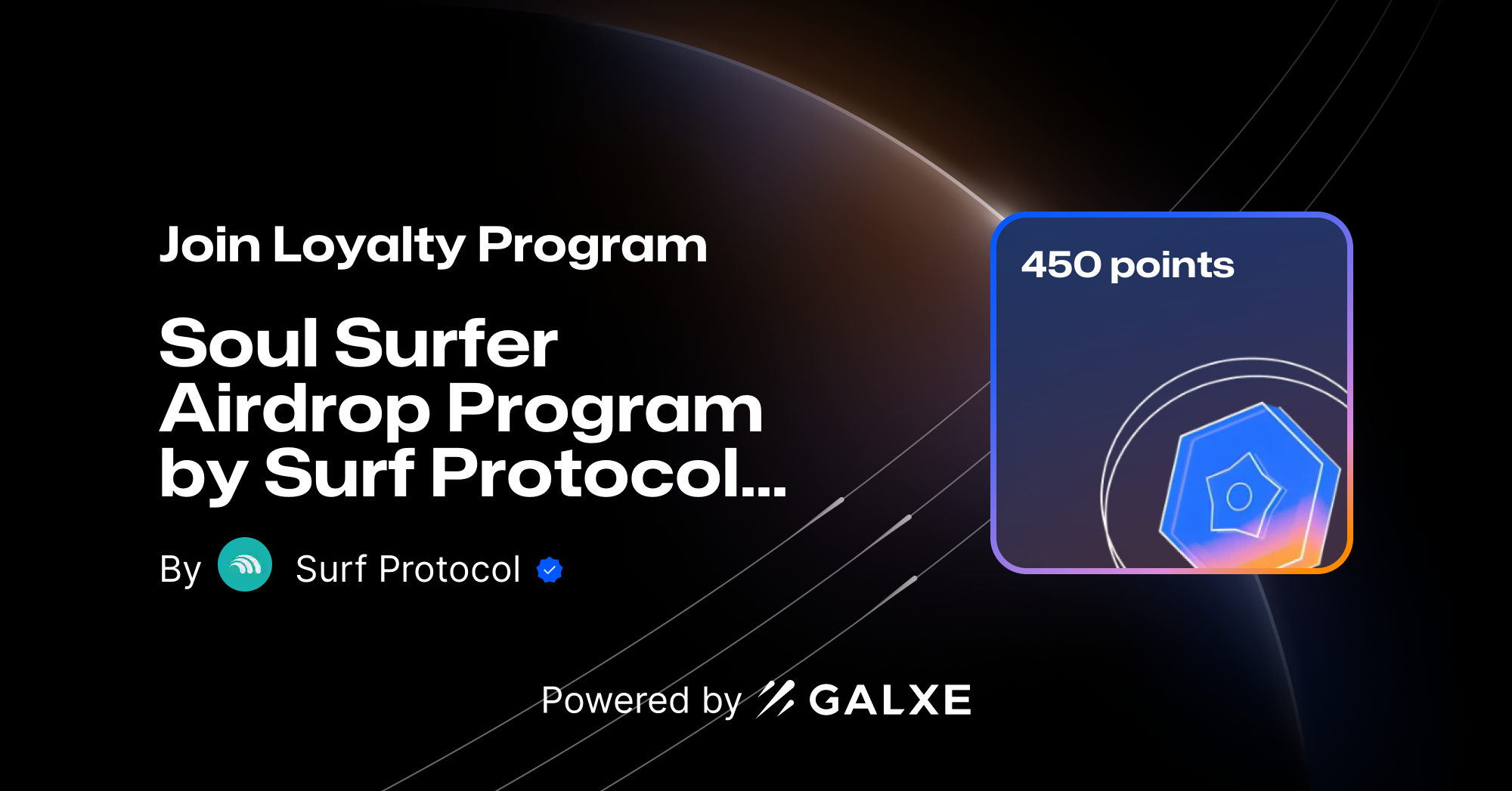Soul Surfer Airdrop Program by Surf Protocol by Surf Protocol | Galxe Quest