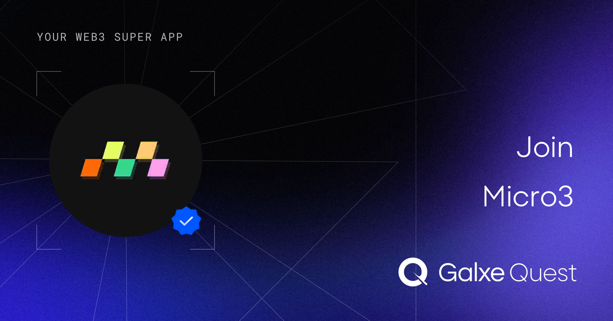 Join Micro3 on Galxe Quest