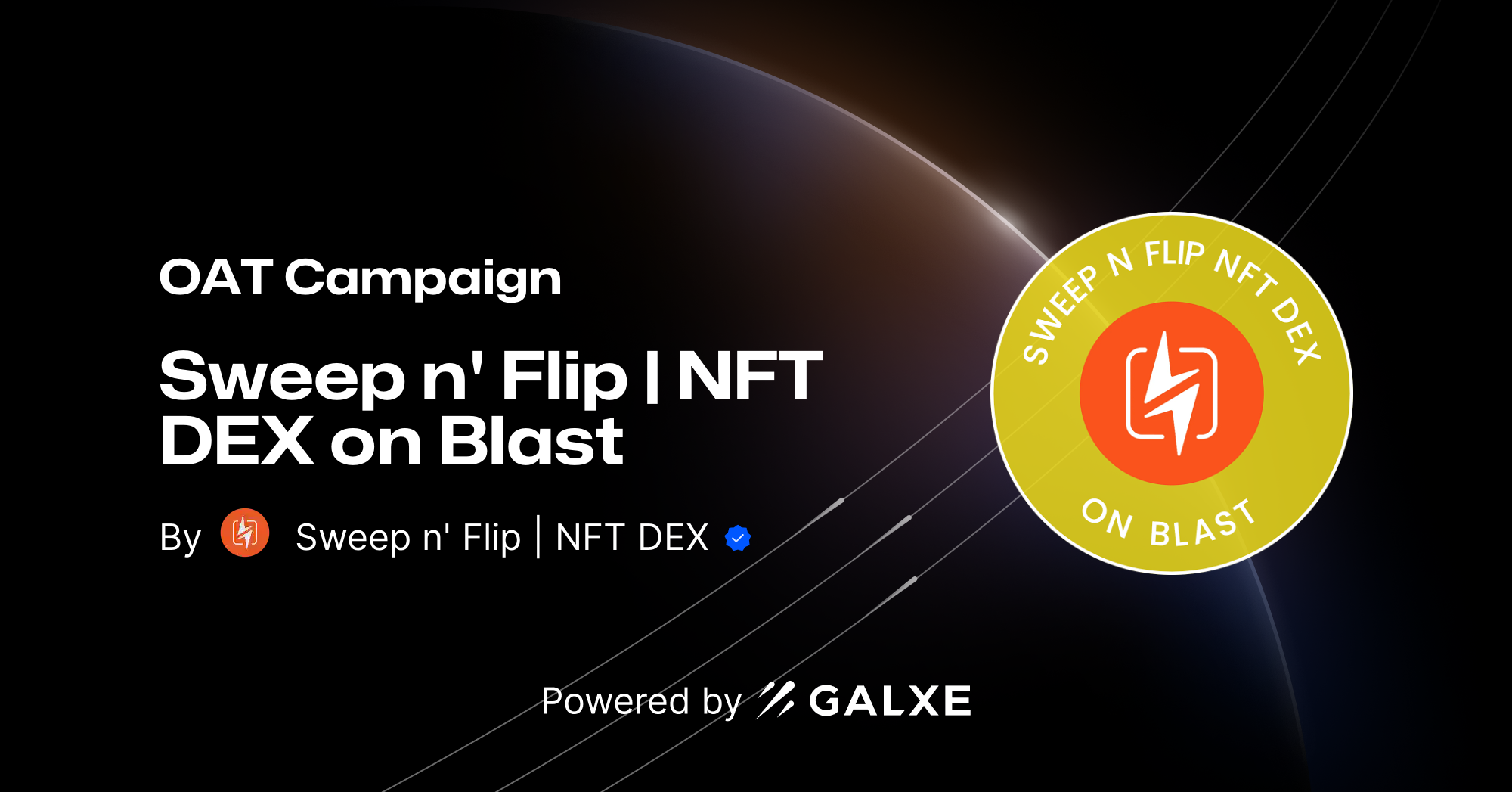 Sweep n' Flip | NFT DEX on Blast by Sweep n' Flip | NFT DEX | Galxe Quest