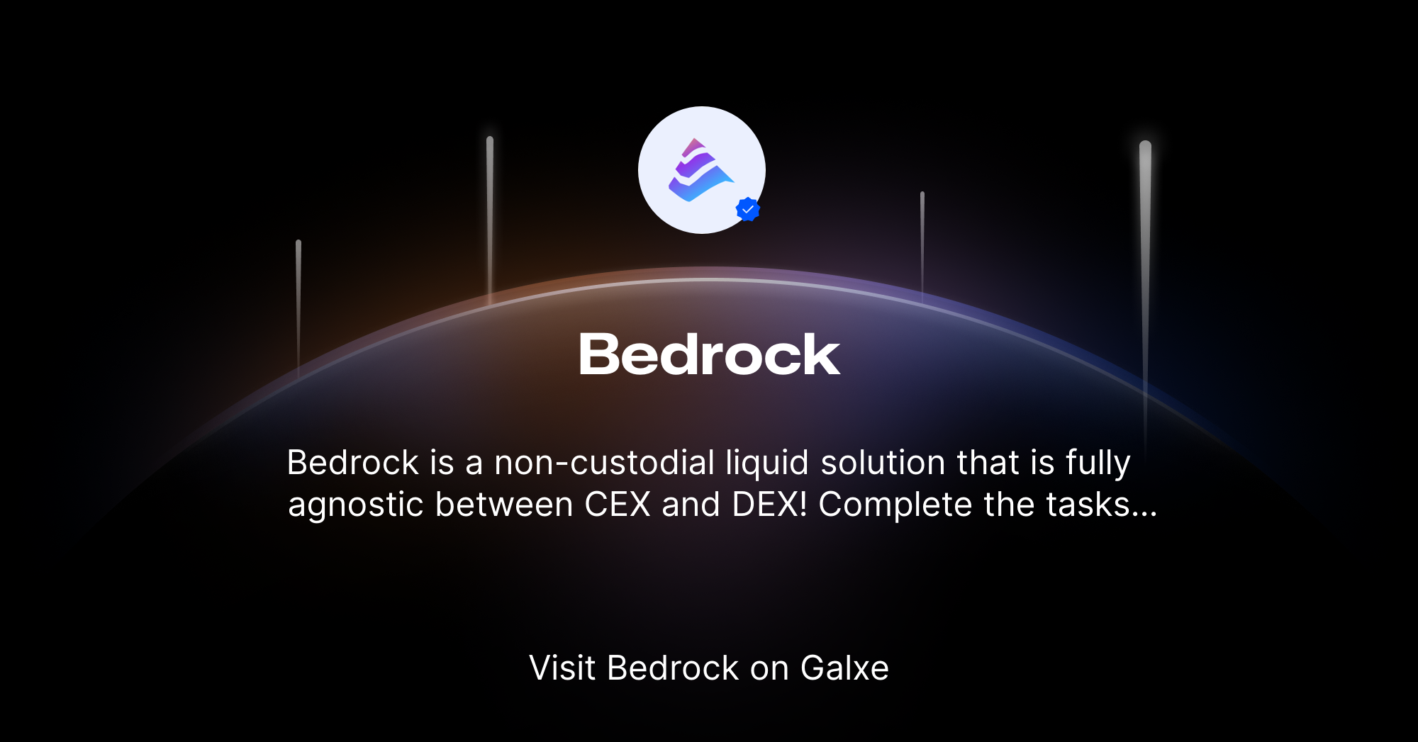 Join Bedrock on Galxe