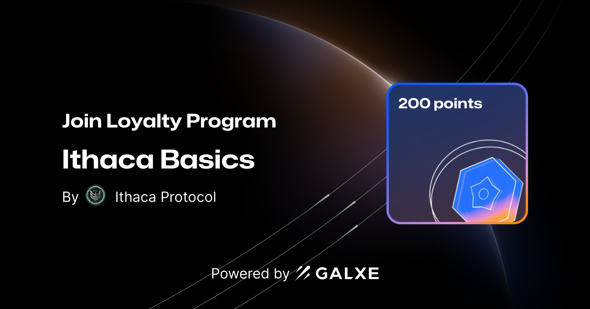 Ithaca Basics by Ithaca Protocol | Galxe Quest