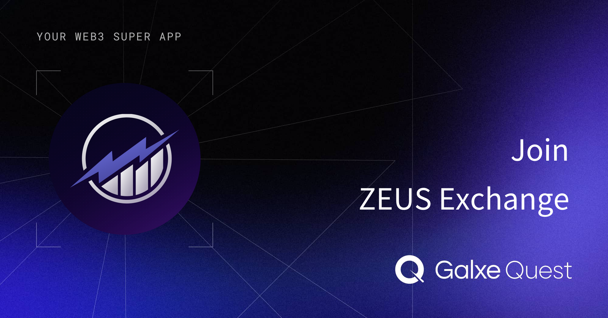 Join ZEUS Exchange on Galxe Quest