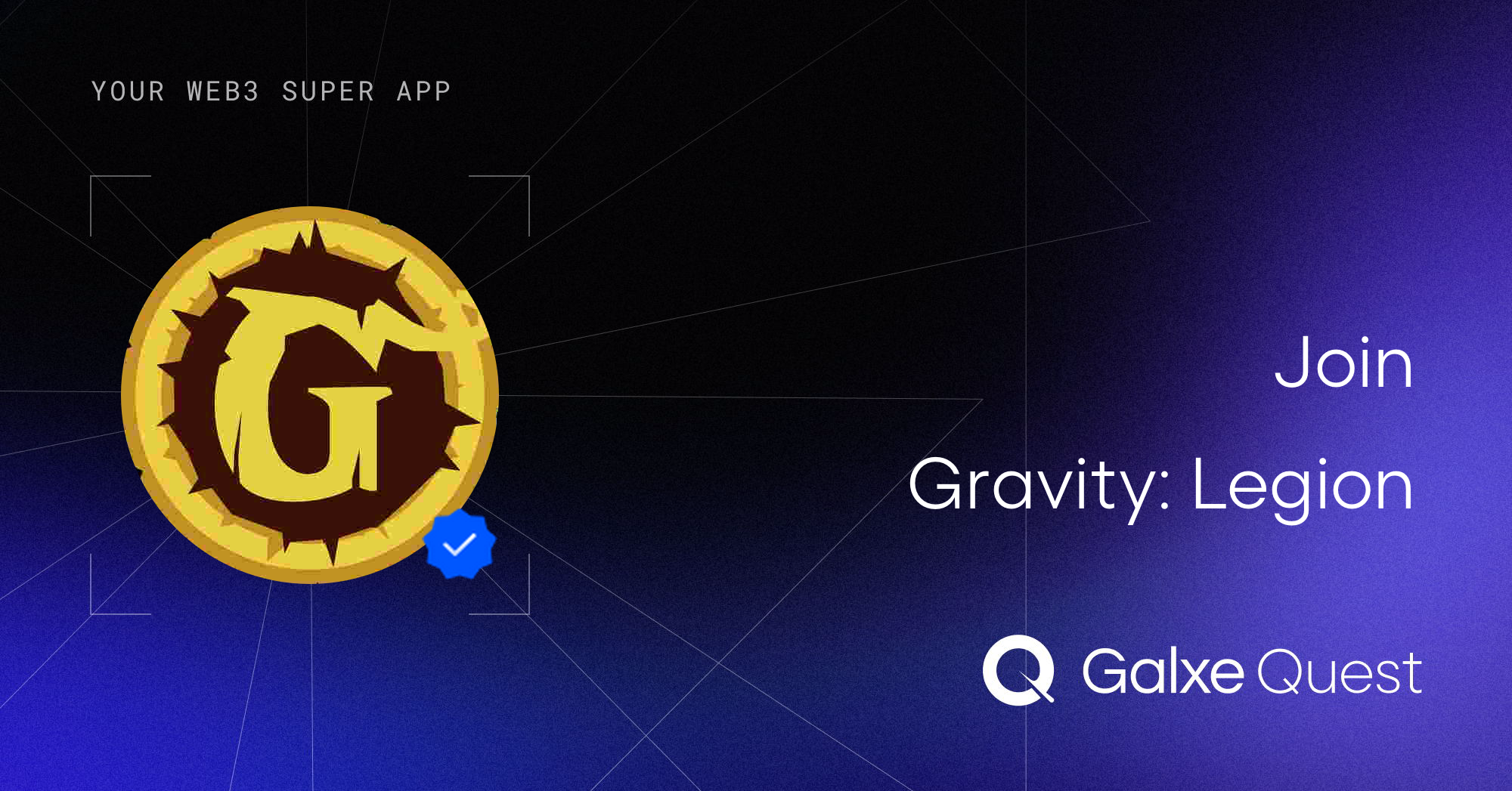 Join Gravity: Legion on Galxe Quest