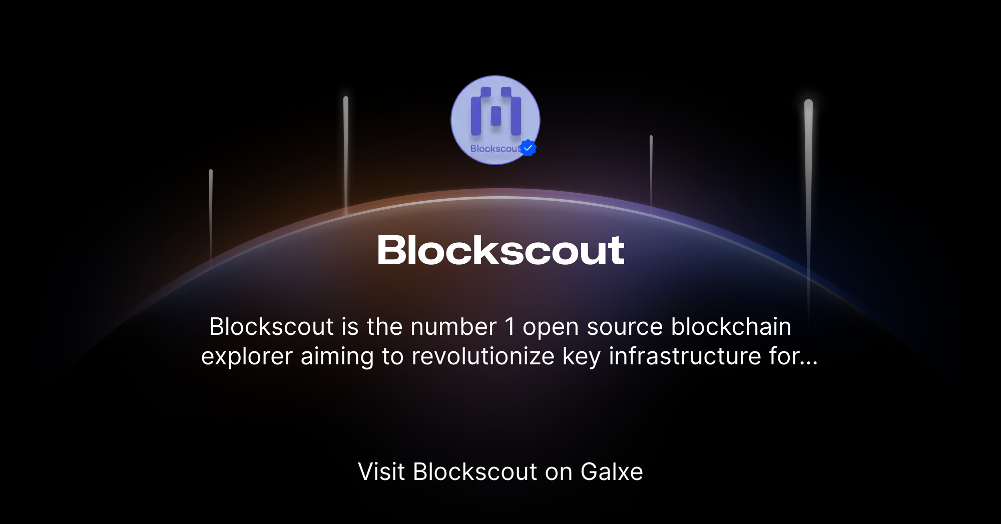 Join Blockscout on Galxe