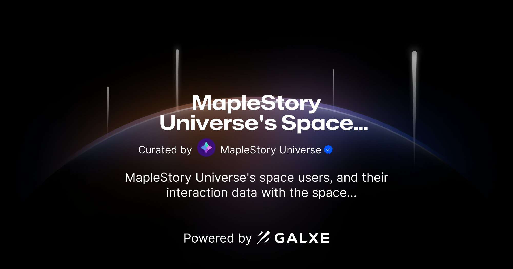 MapleStory Universe's Space Users Credential | Galxe