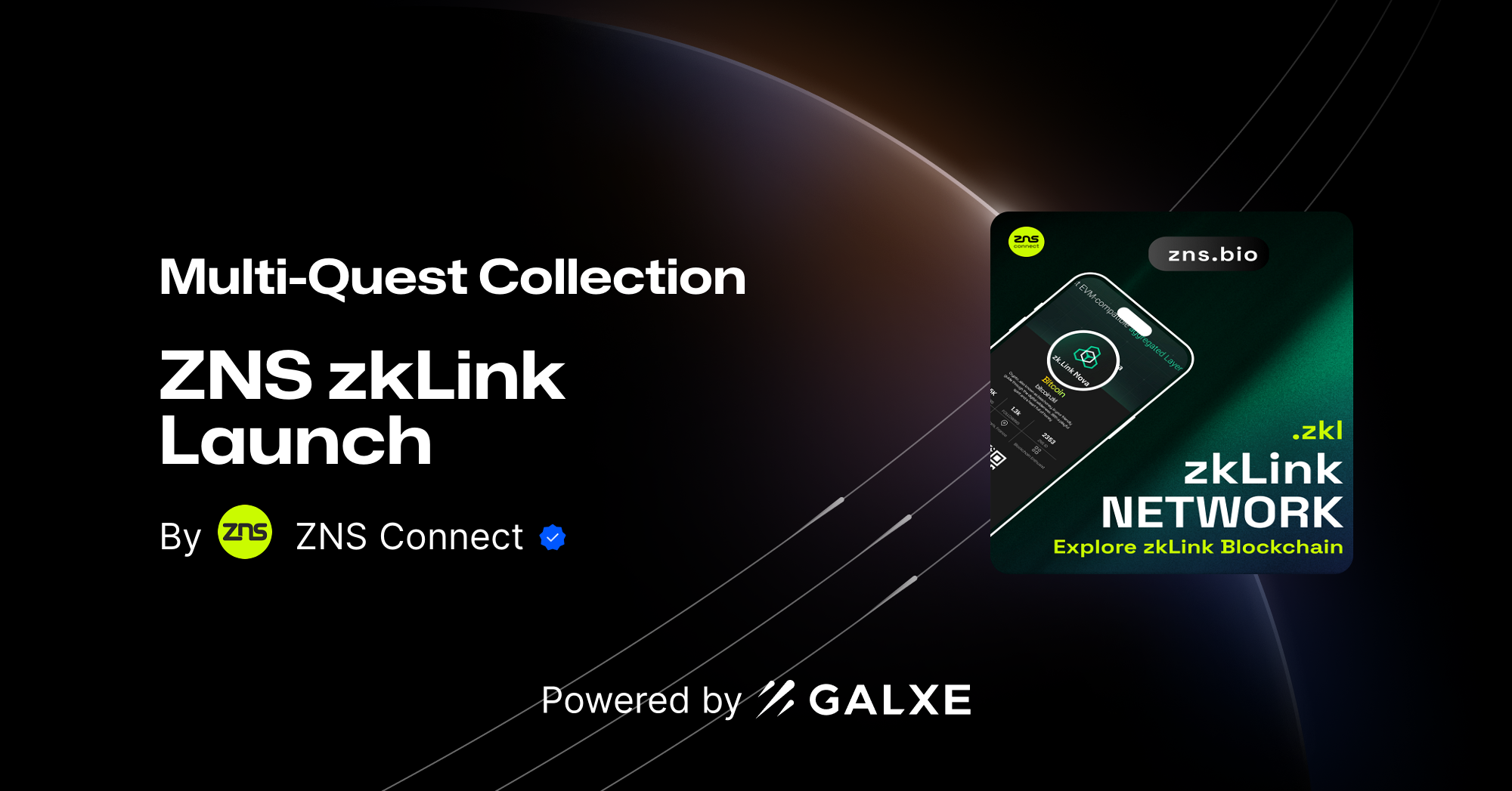 ZNS zkLink Launch by ZNS Connect | Galxe
