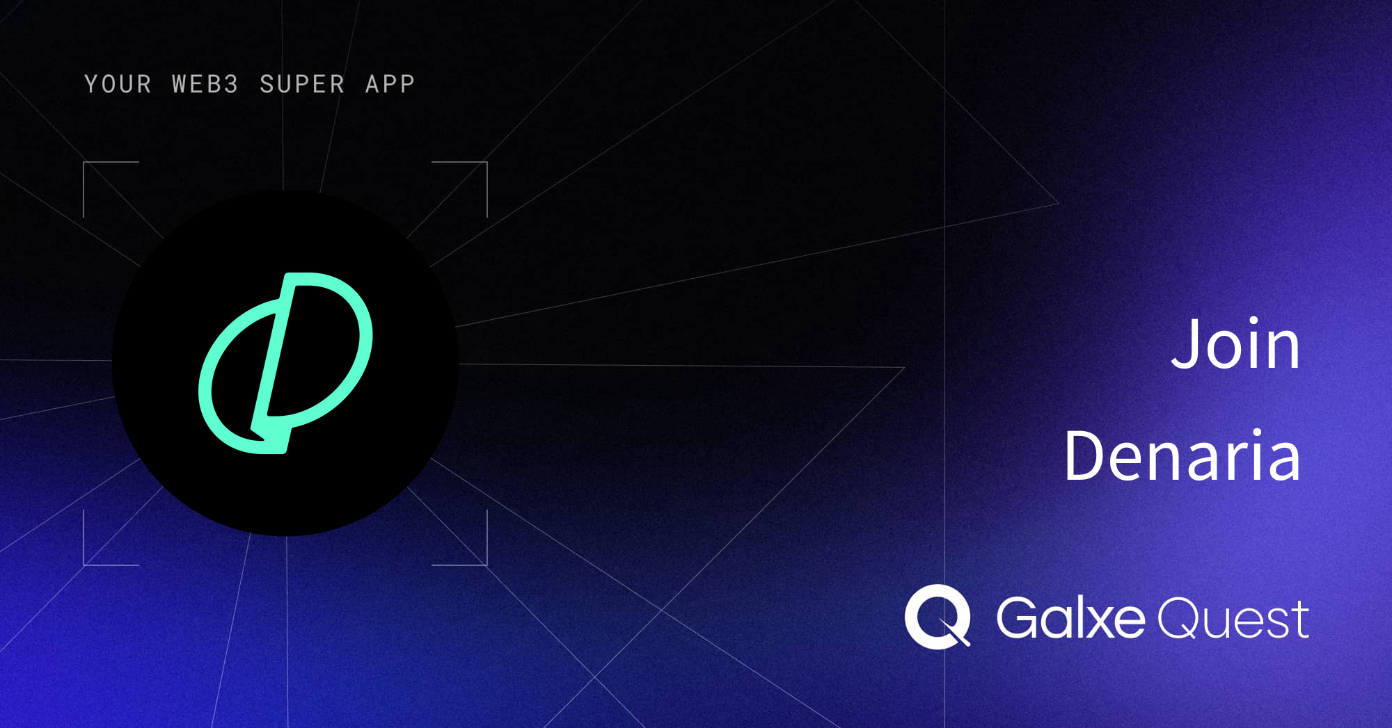 Join Denaria on Galxe Quest