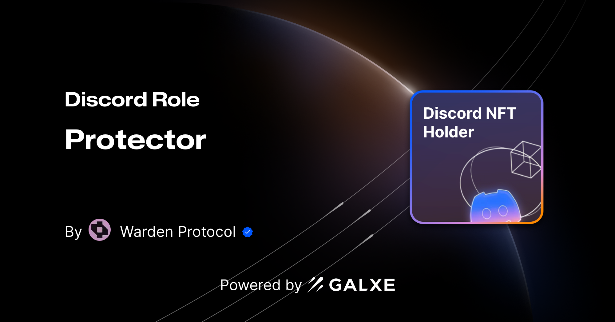 Claim Protector Discord Role from Warden Protocol on Galxe