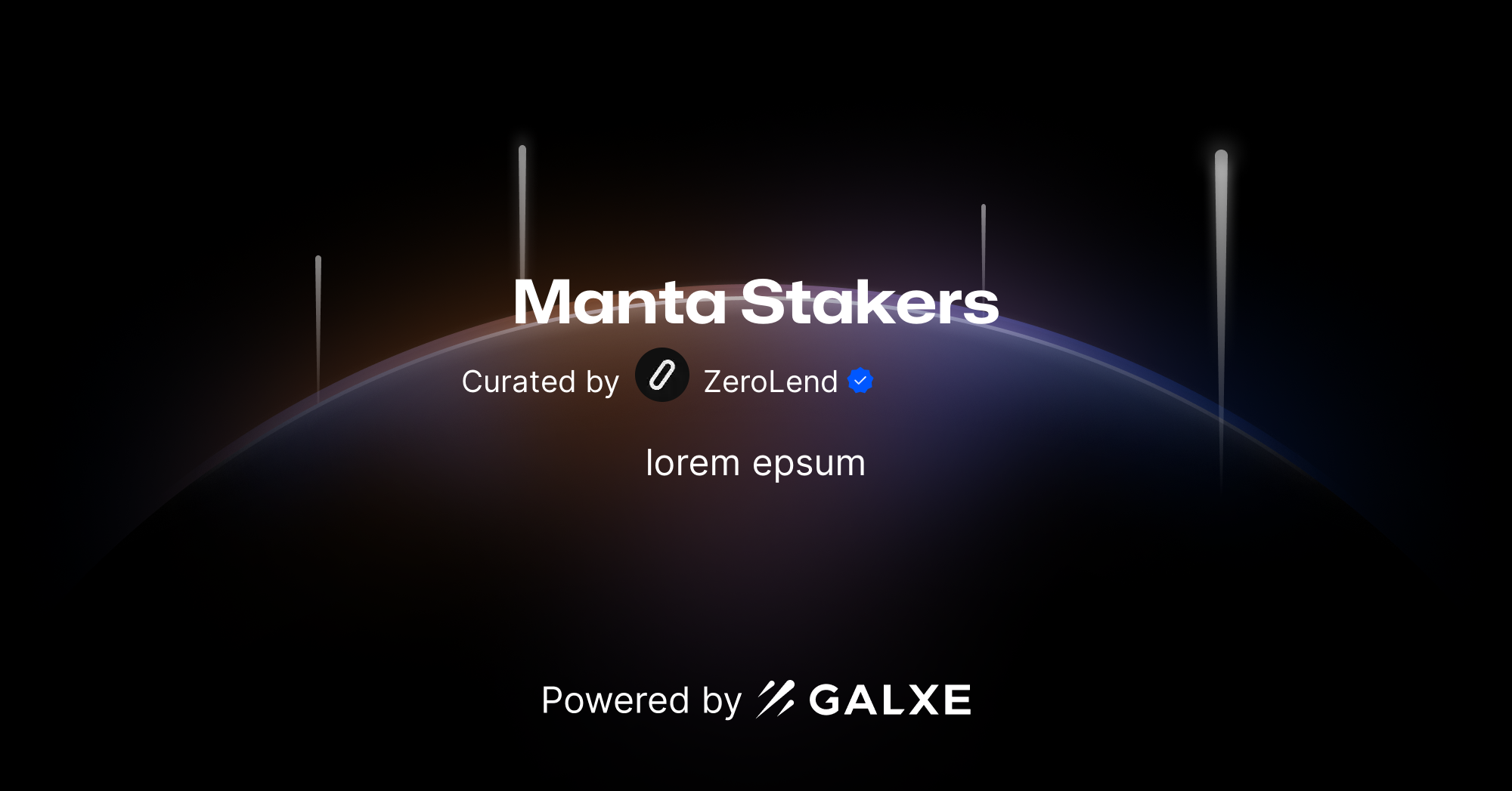 Manta Stakers Credential | Galxe