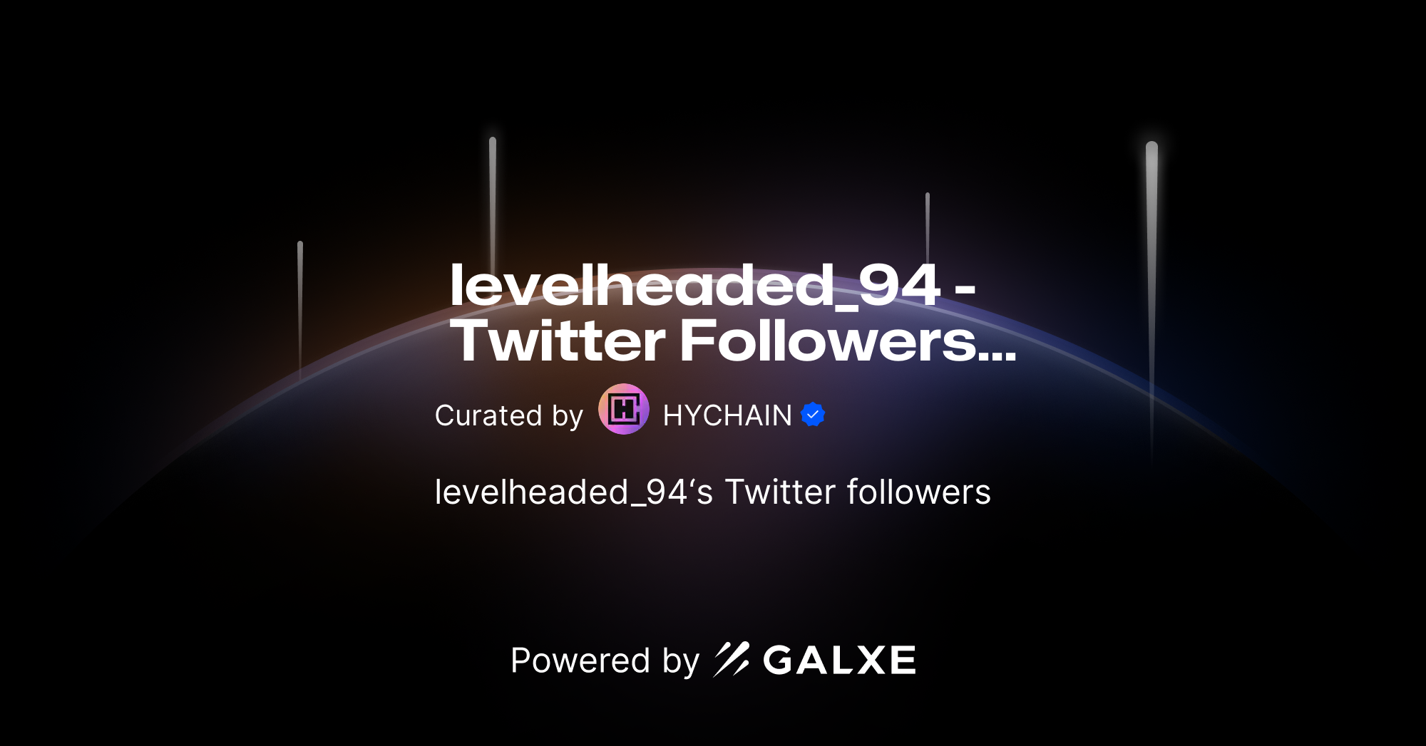 levelheaded_94 - X Followers Credential | Galxe