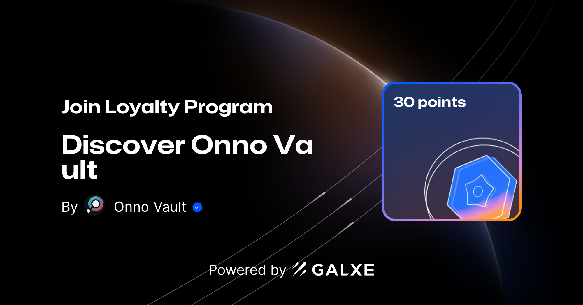 Discover Onno Vault by Onno Vault | Galxe Quest