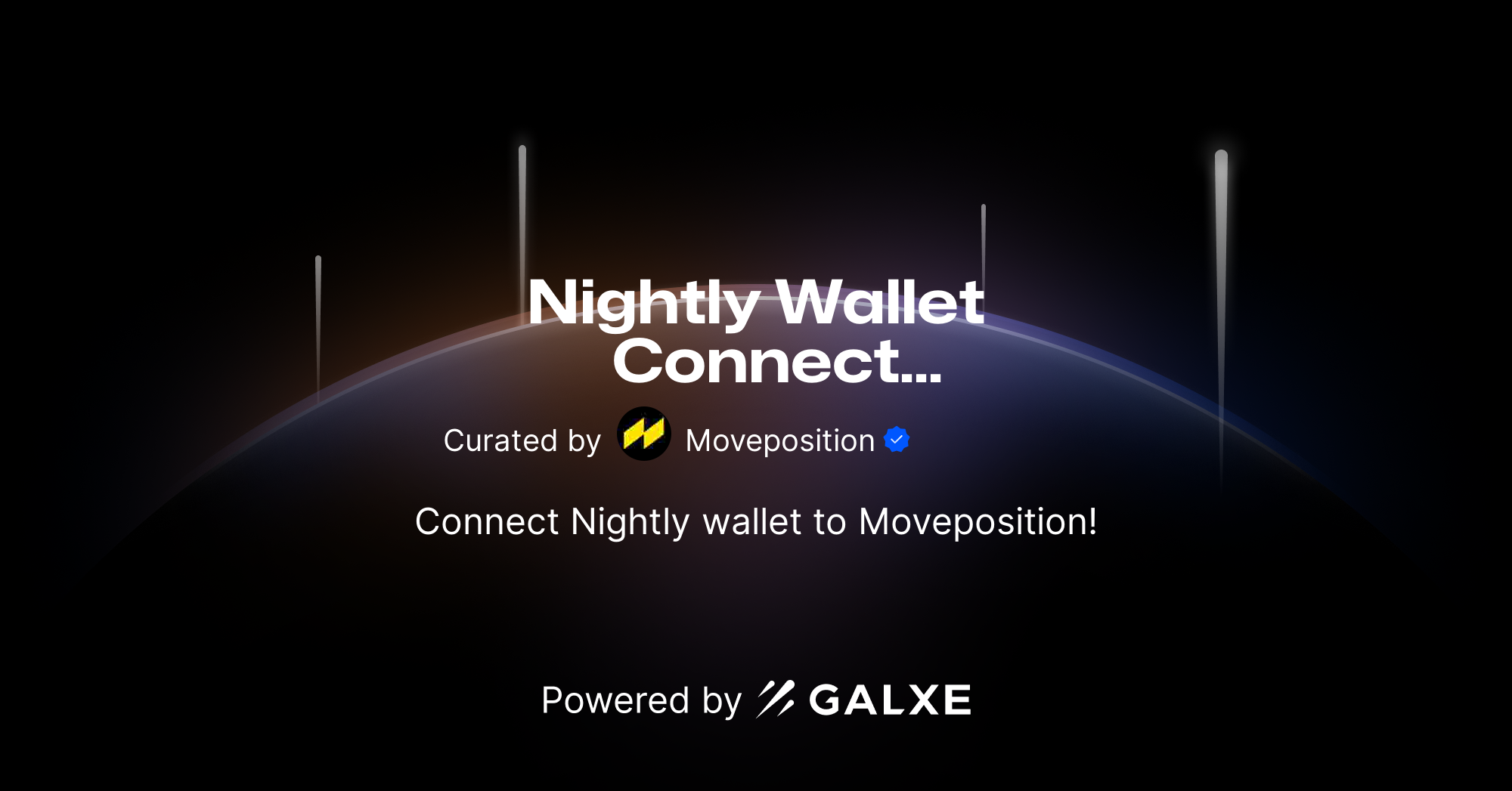Nightly Wallet Connect Credential | Galxe