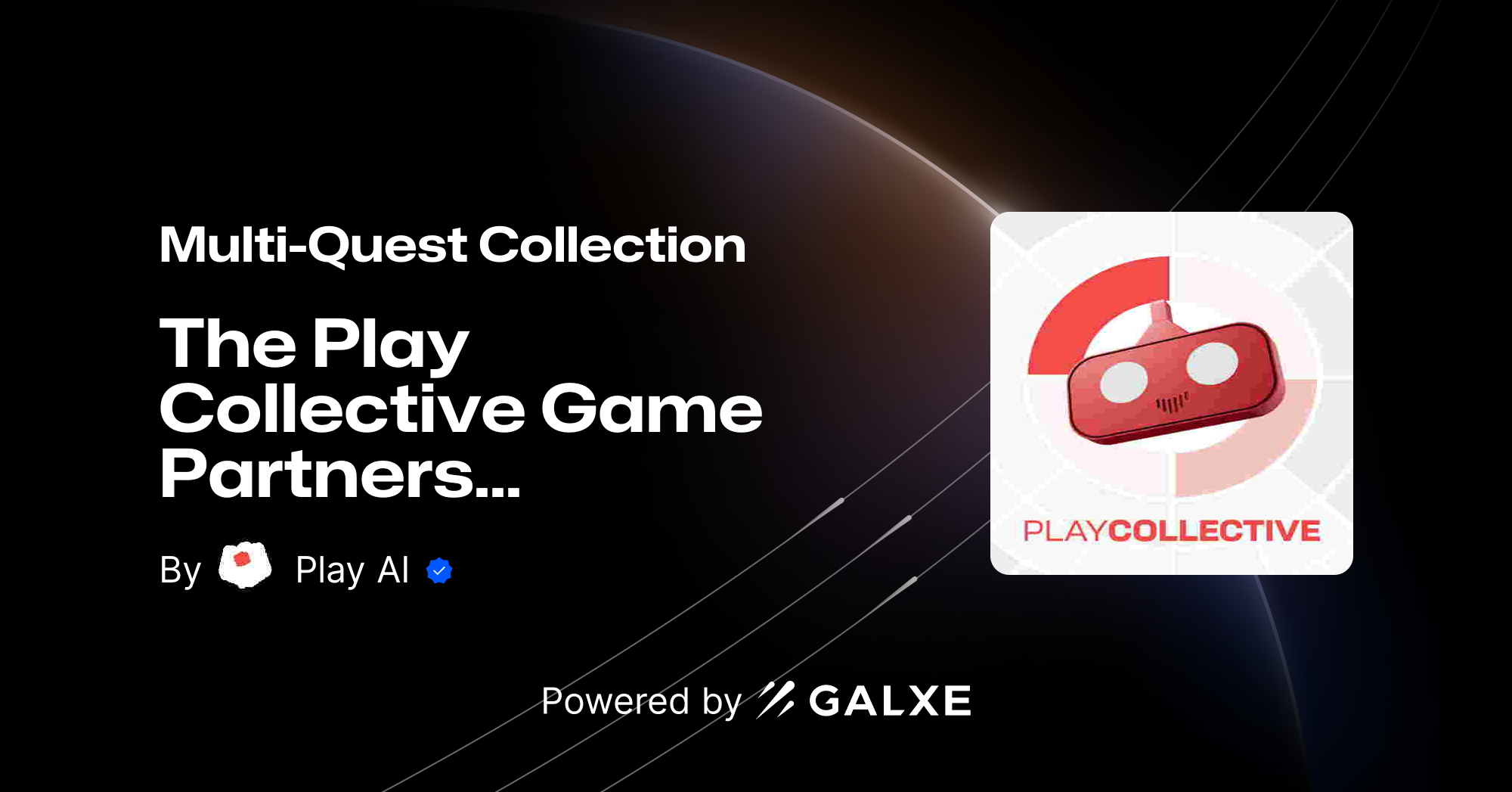 The Play Collective Game Partners by Play AI | Galxe Quest