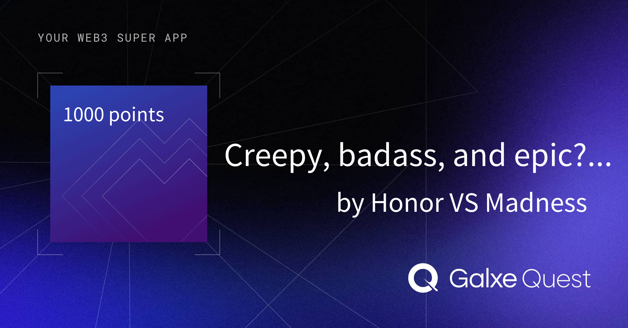 Creepy, badass, and epic? That’s the trifecta. by Honor VS Madness ...