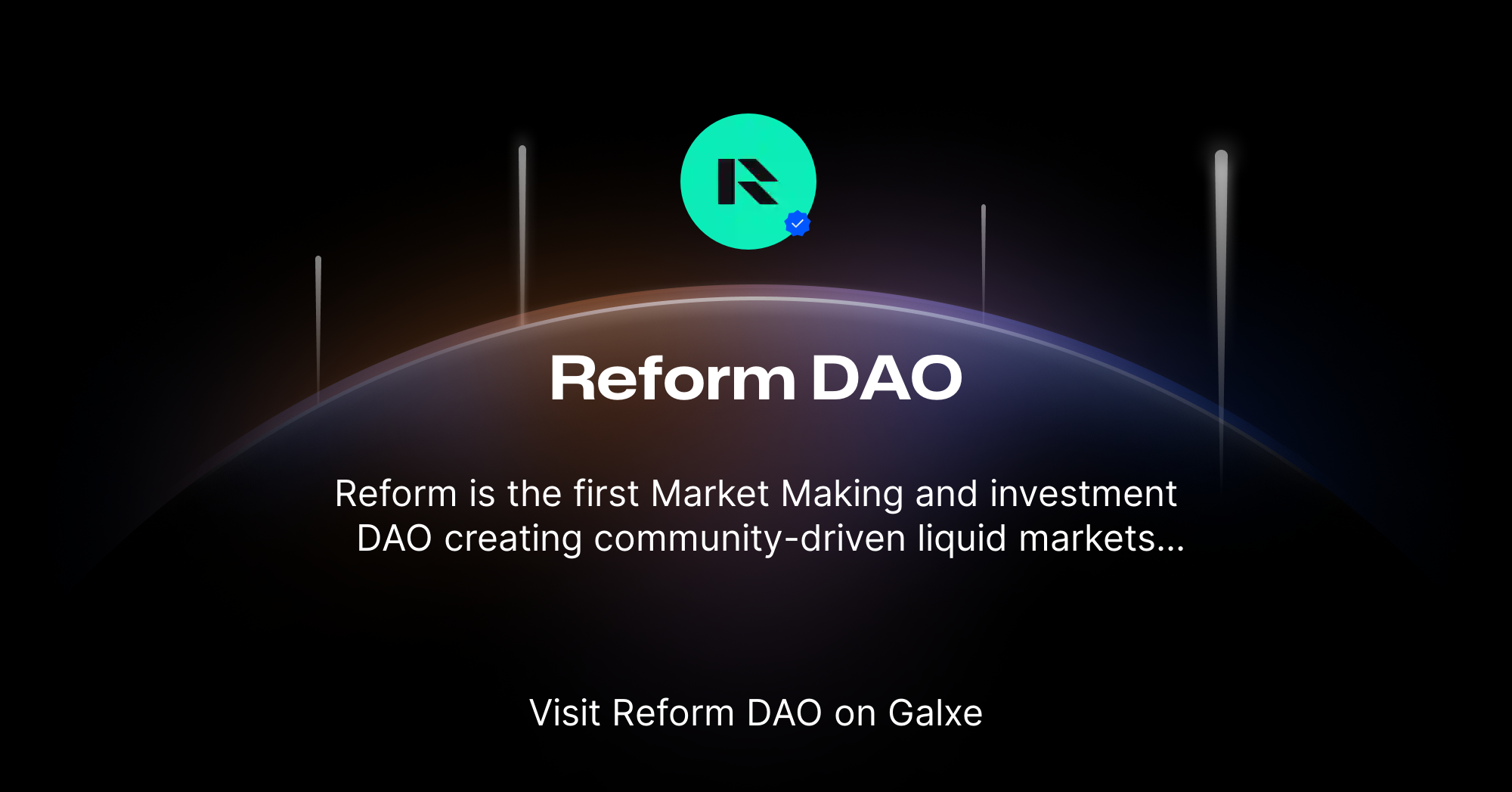Join Reform DAO on Galxe