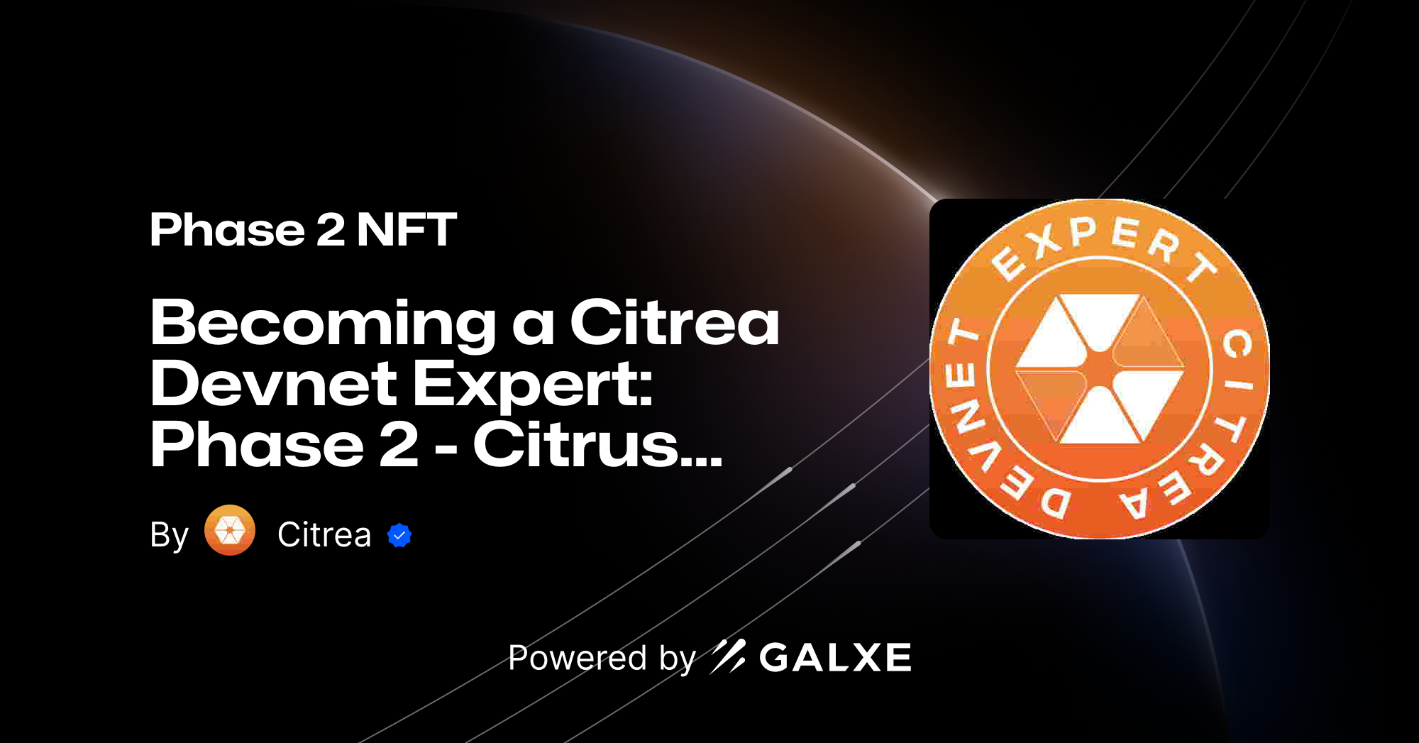 Becoming a Citrea Devnet Expert: Phase 2 - Citrus Trader by Citrea | Galxe Quest