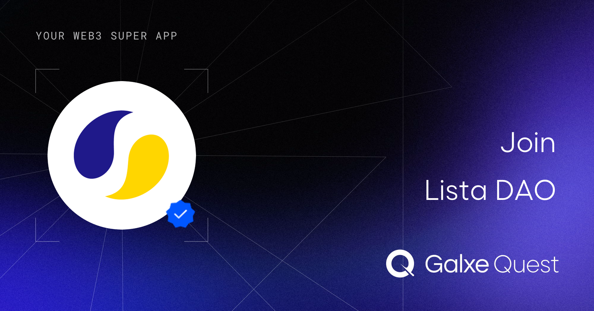 Join Lista DAO on Galxe Quest