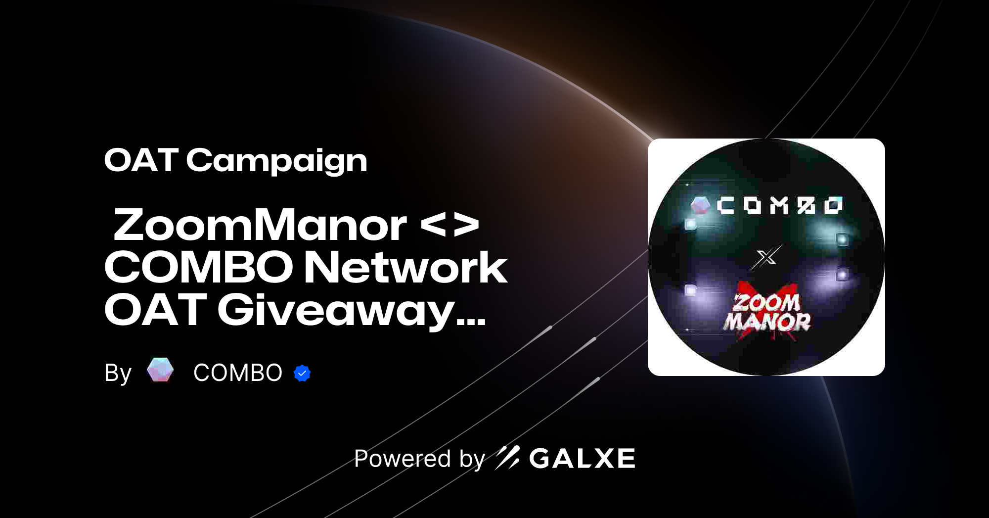 🎮 ZoomManor COMBO Network OAT Giveaway💯 by COMBO | Galxe Quest
