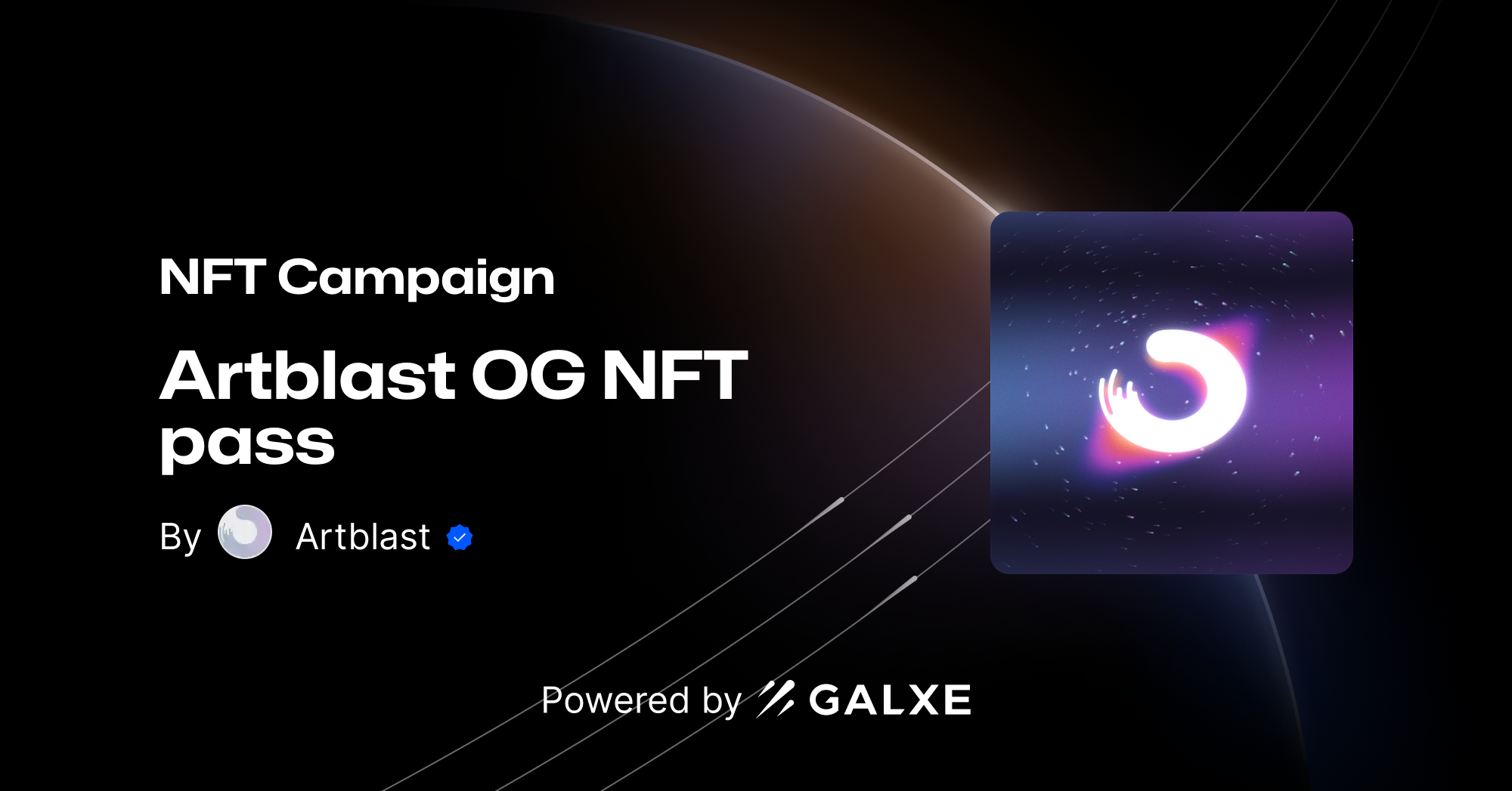 Artblast OG NFT pass by Artblast | Galxe Quest
