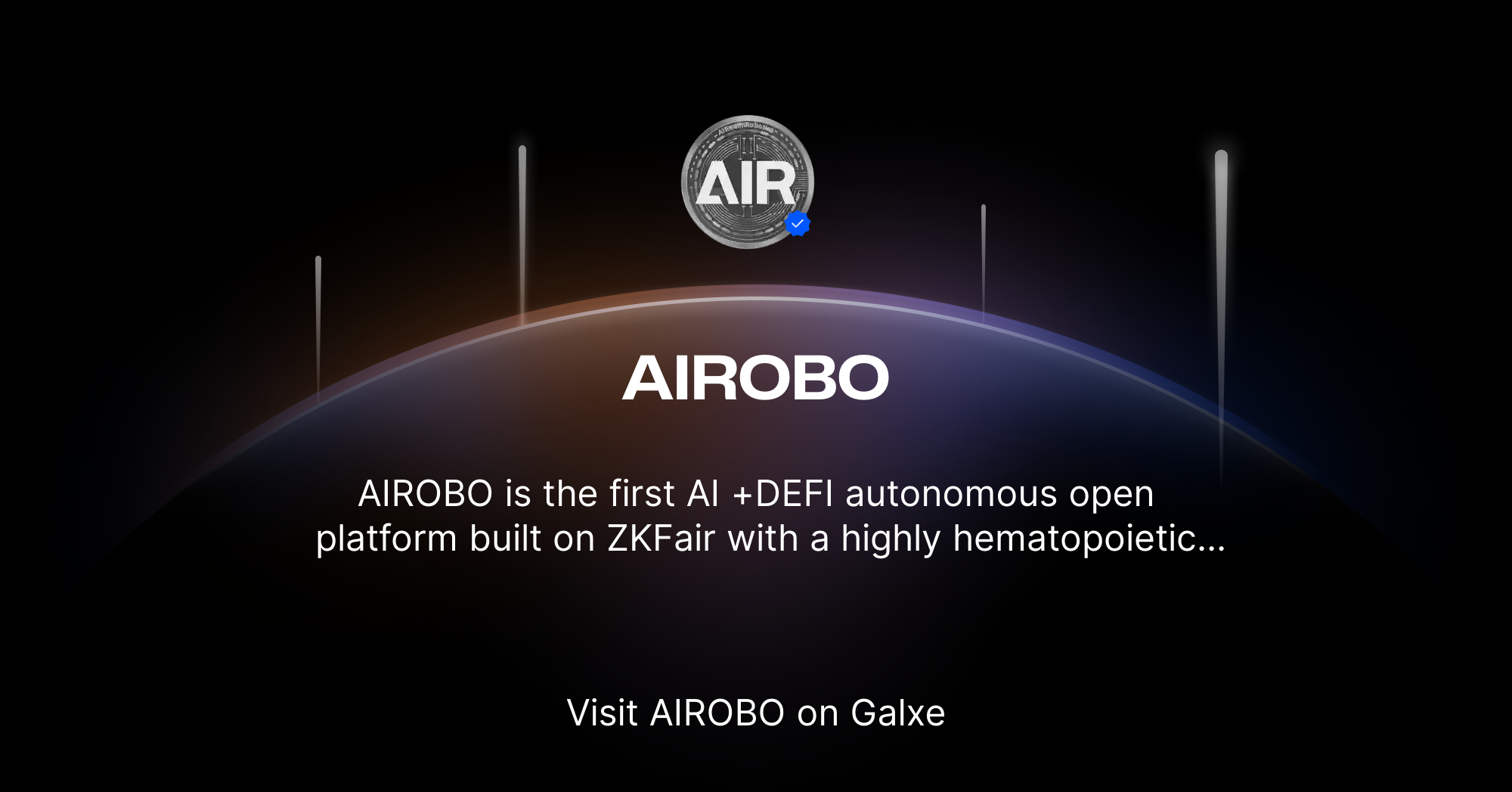 Join AIROBO on Galxe