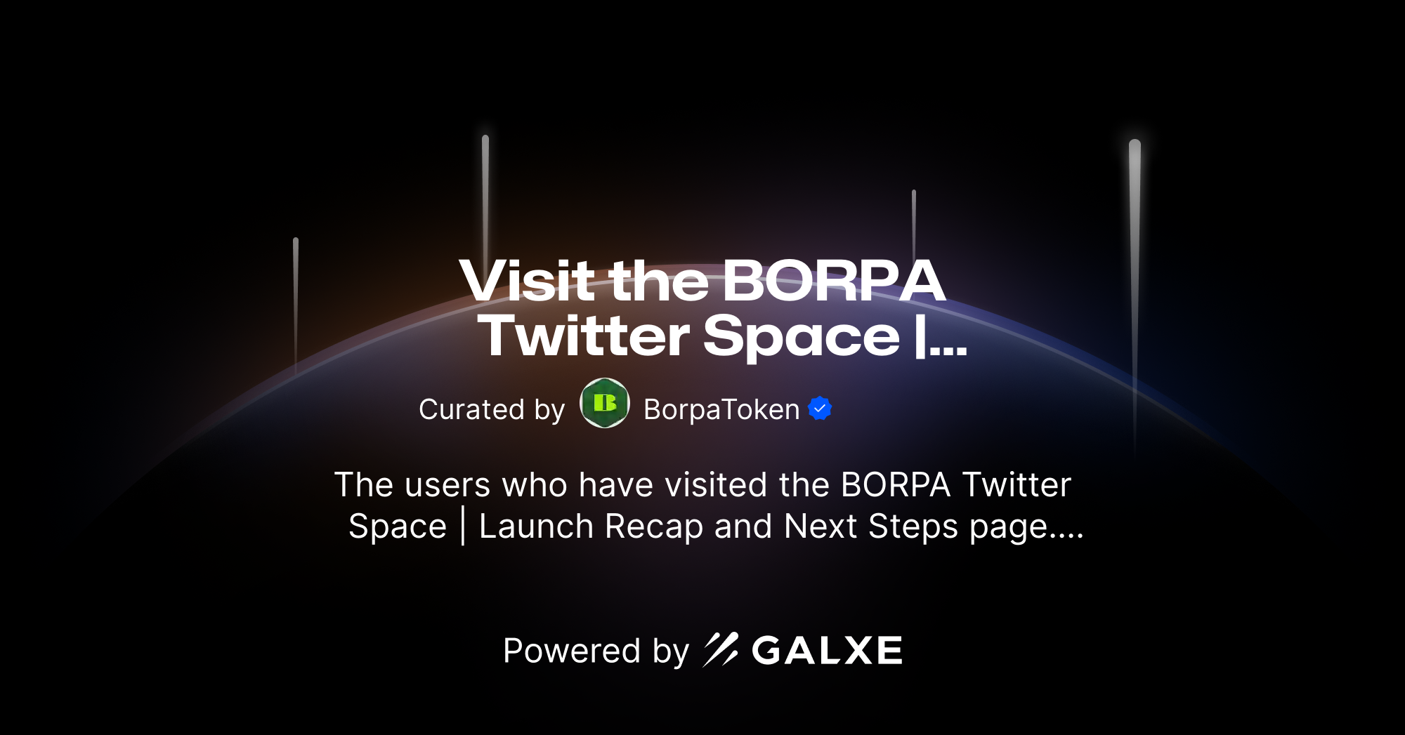 Visit the BORPA Twitter Space | Launch Recap and Next Steps Credential ...
