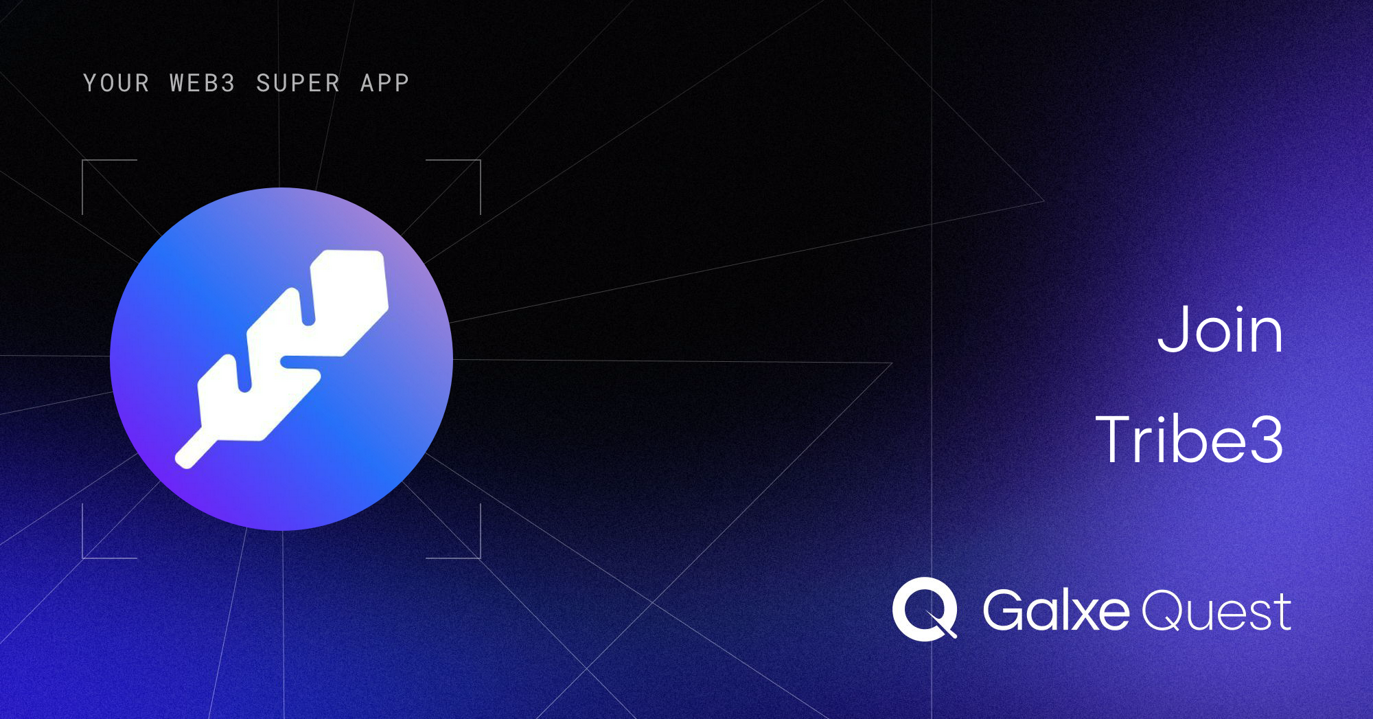 Join Tribe3 on Galxe Quest