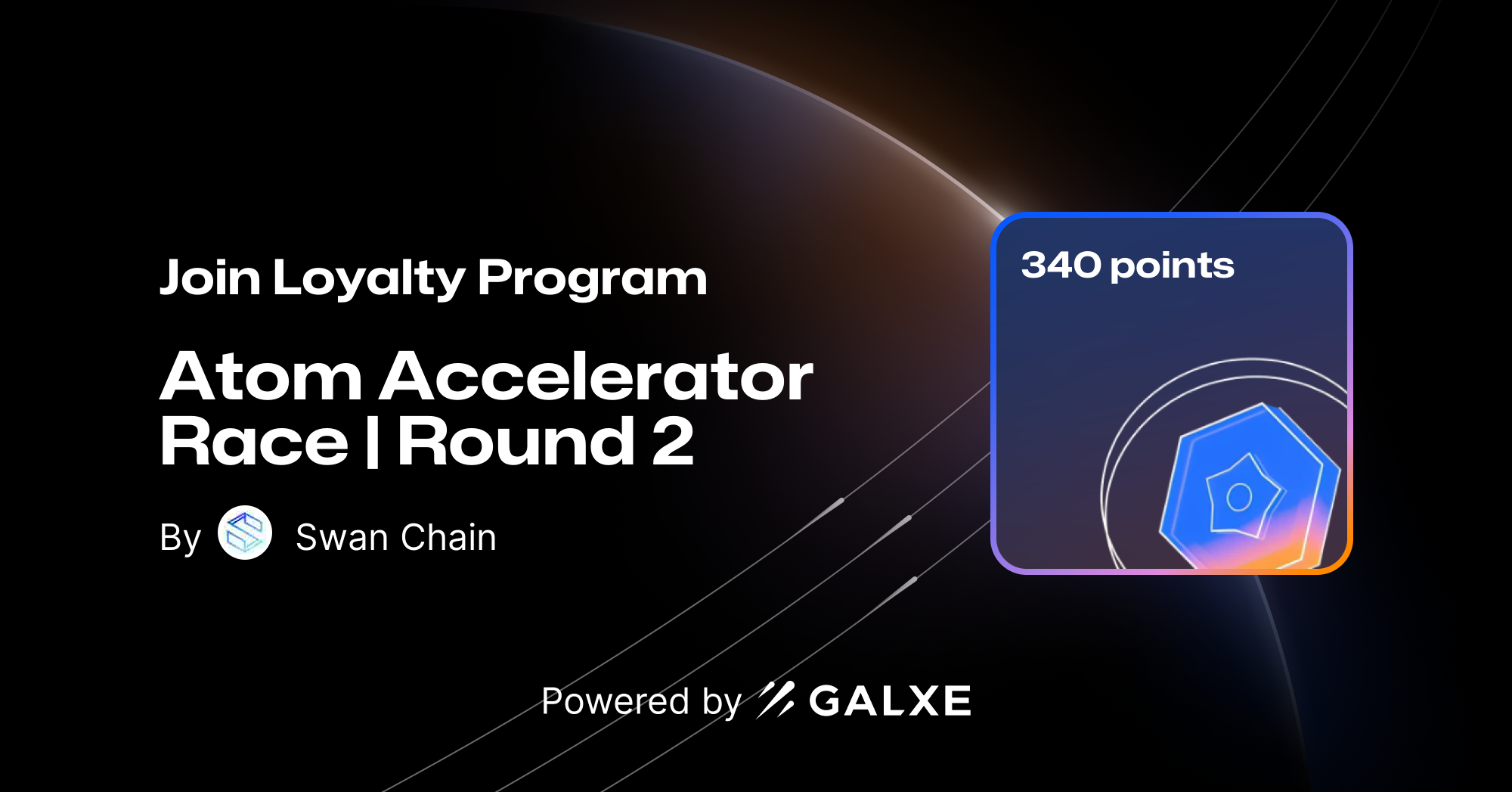 Atom Accelerator Race | Round 2 by Swan Chain | Galxe Quest