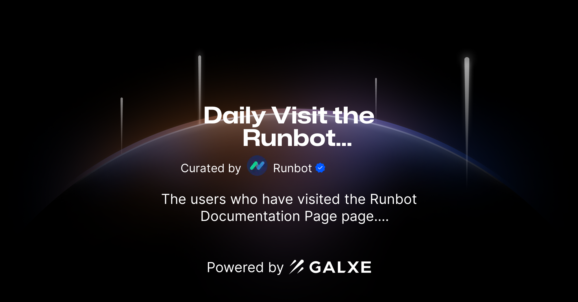 Daily Visit the Runbot Documentation Page Credential | Galxe