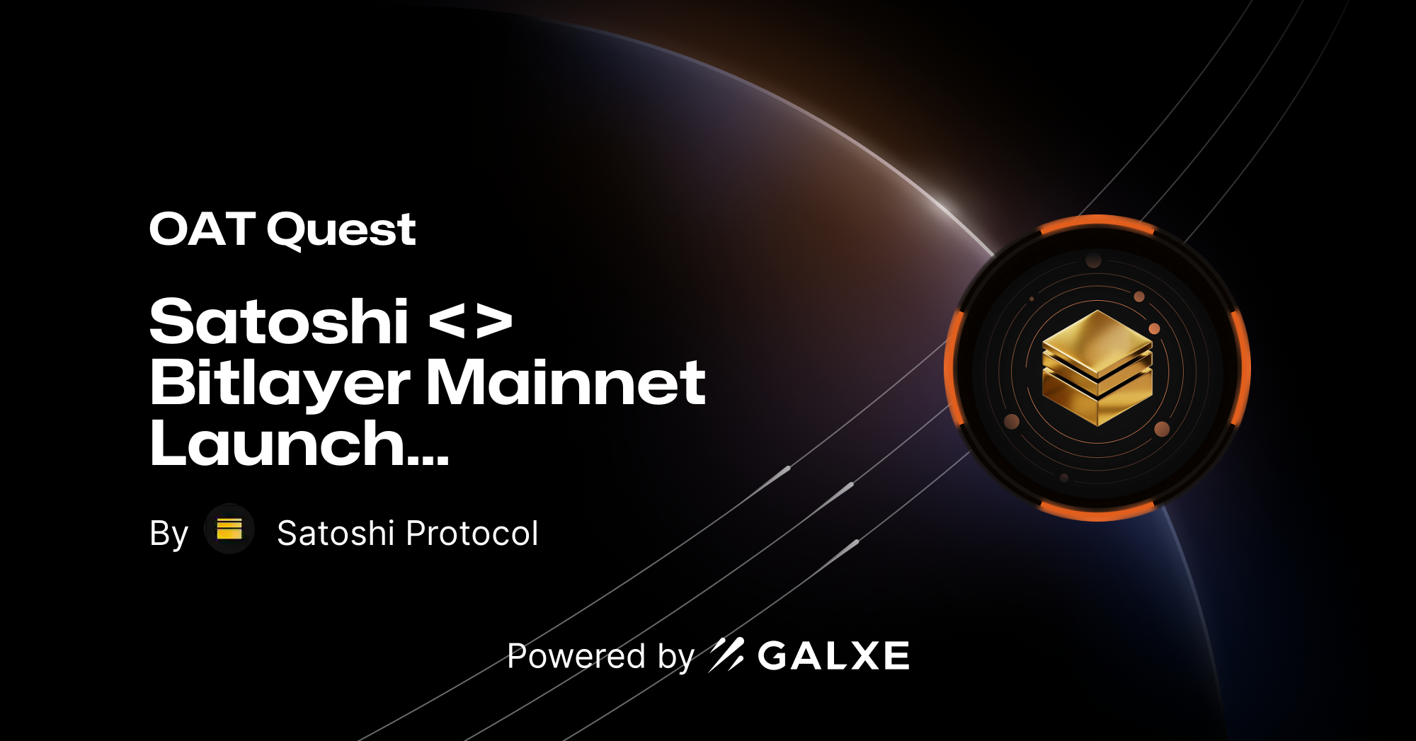 Satoshi Bitlayer Mainnet Launch by River | Galxe Quest