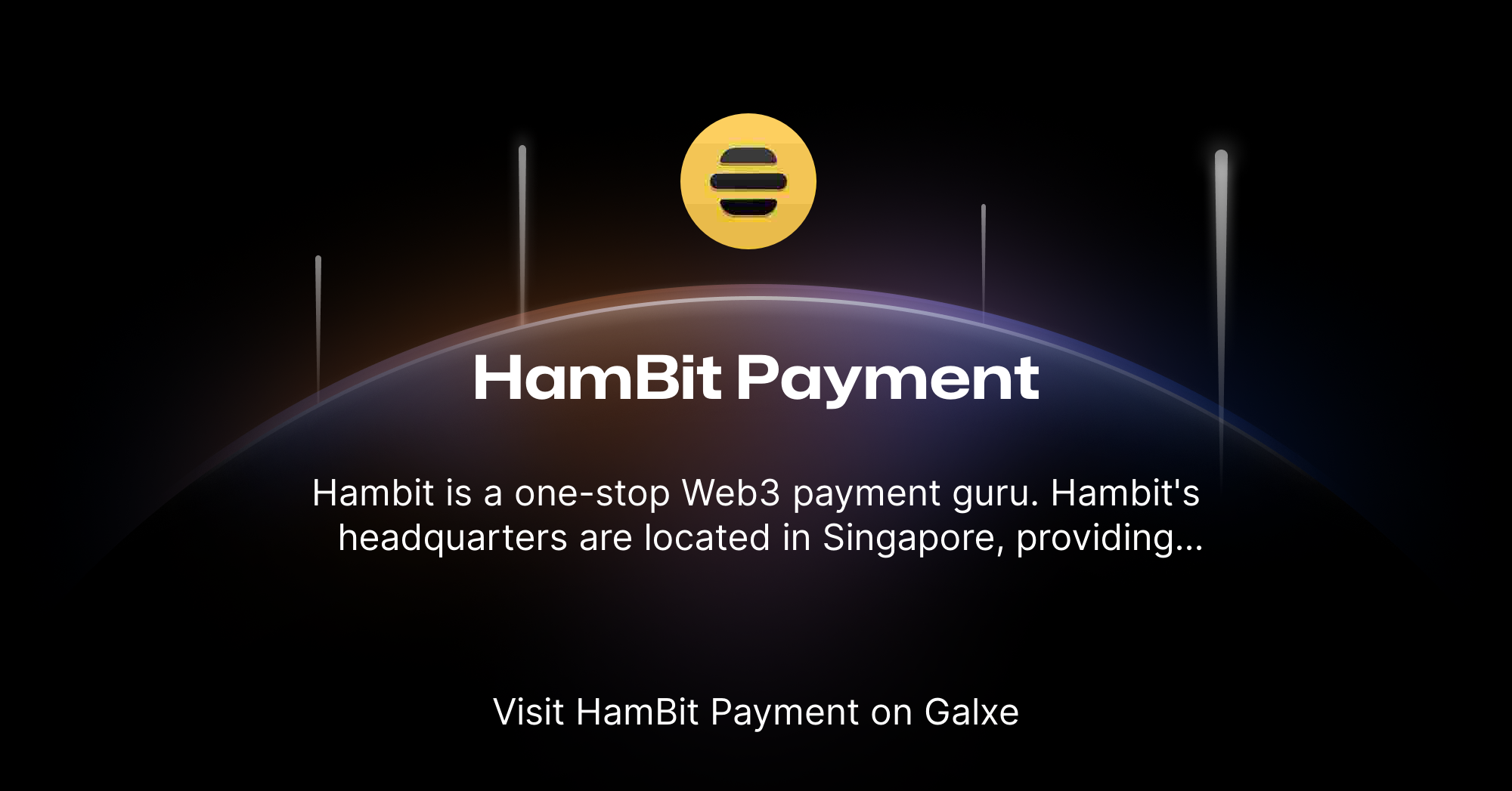 Join HamBit Payment on Galxe