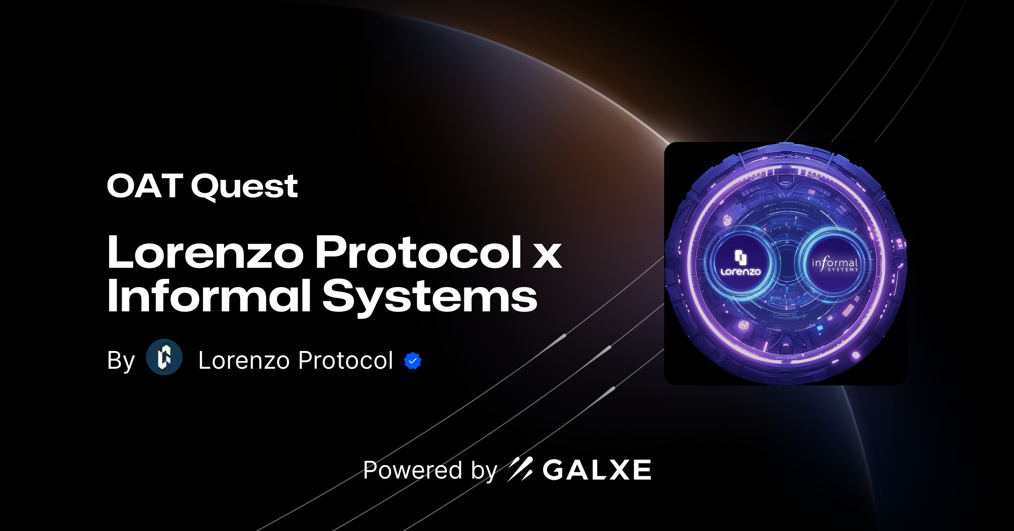 Lorenzo Protocol x Informal Systems by Lorenzo Protocol | Galxe