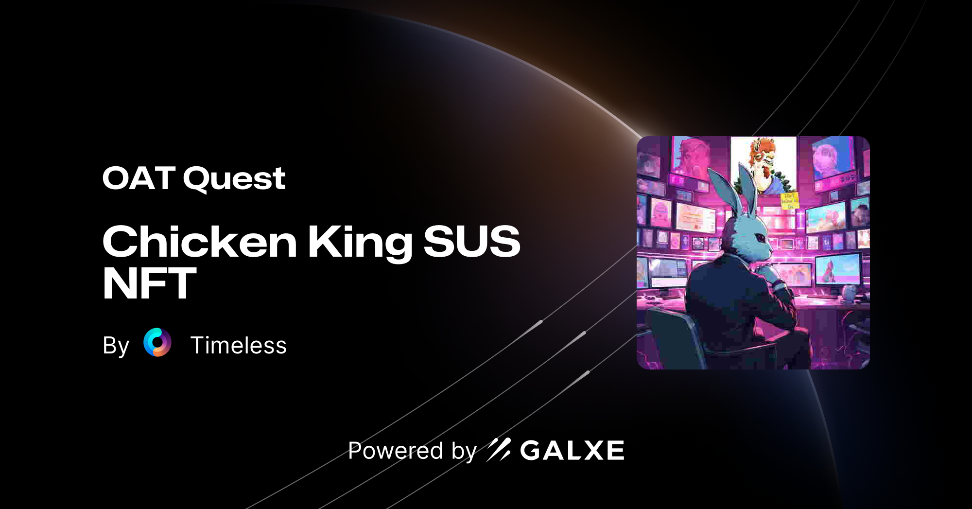 Chicken King SUS NFT by Timeless | Galxe Quest