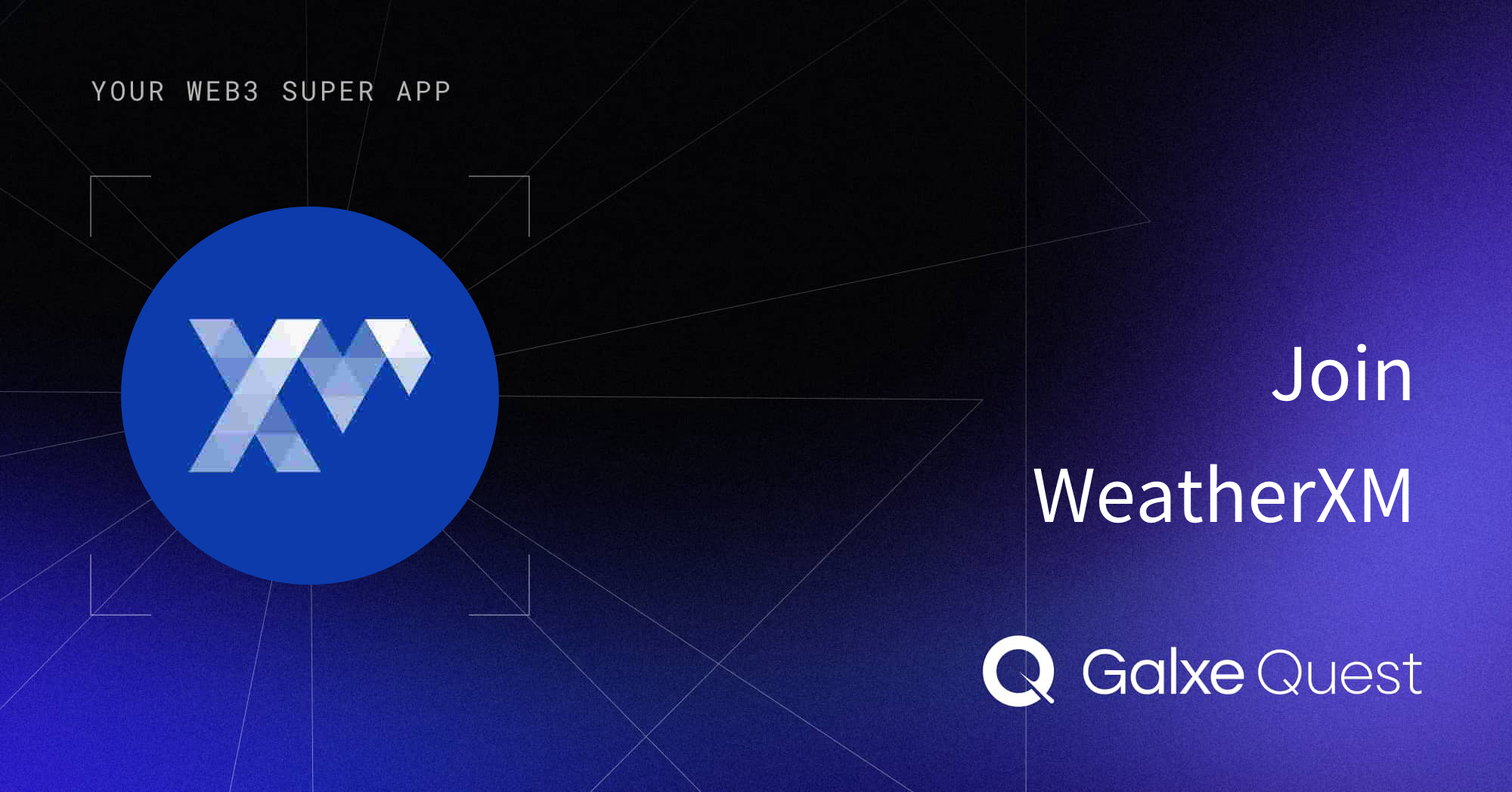 Join WeatherXM on Galxe Quest