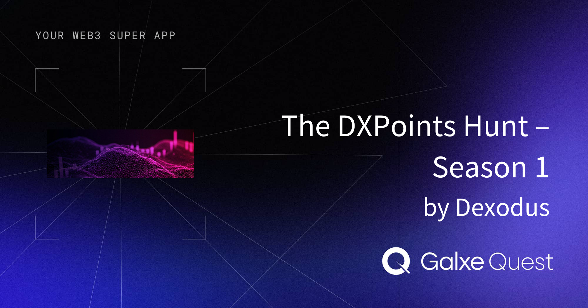 The DXPoints Hunt – Season 1 by Dexodus | Galxe Quest