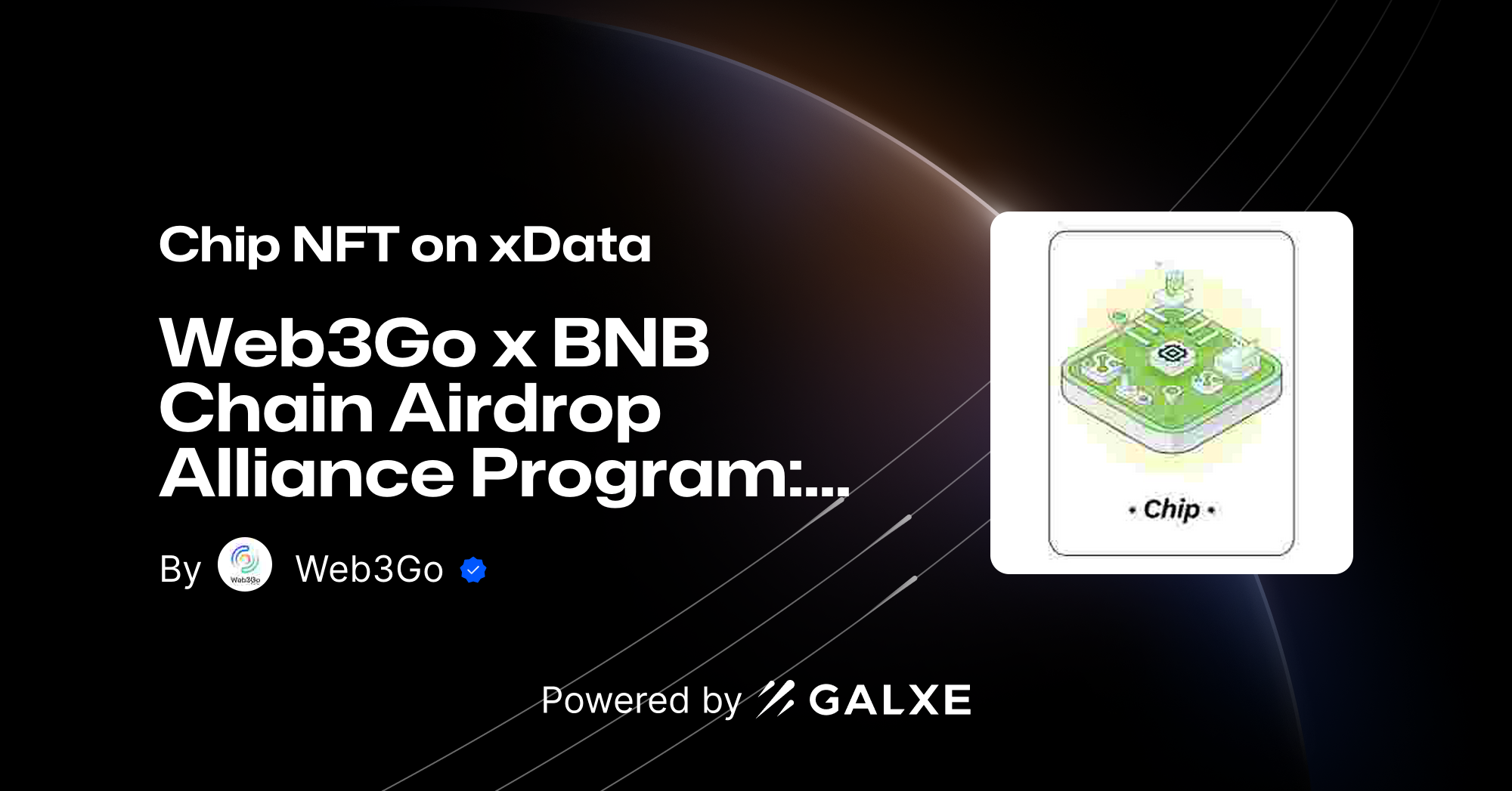 Web3Go x BNB Chain Airdrop Alliance Program: xData Boom by DIN | Galxe Quest