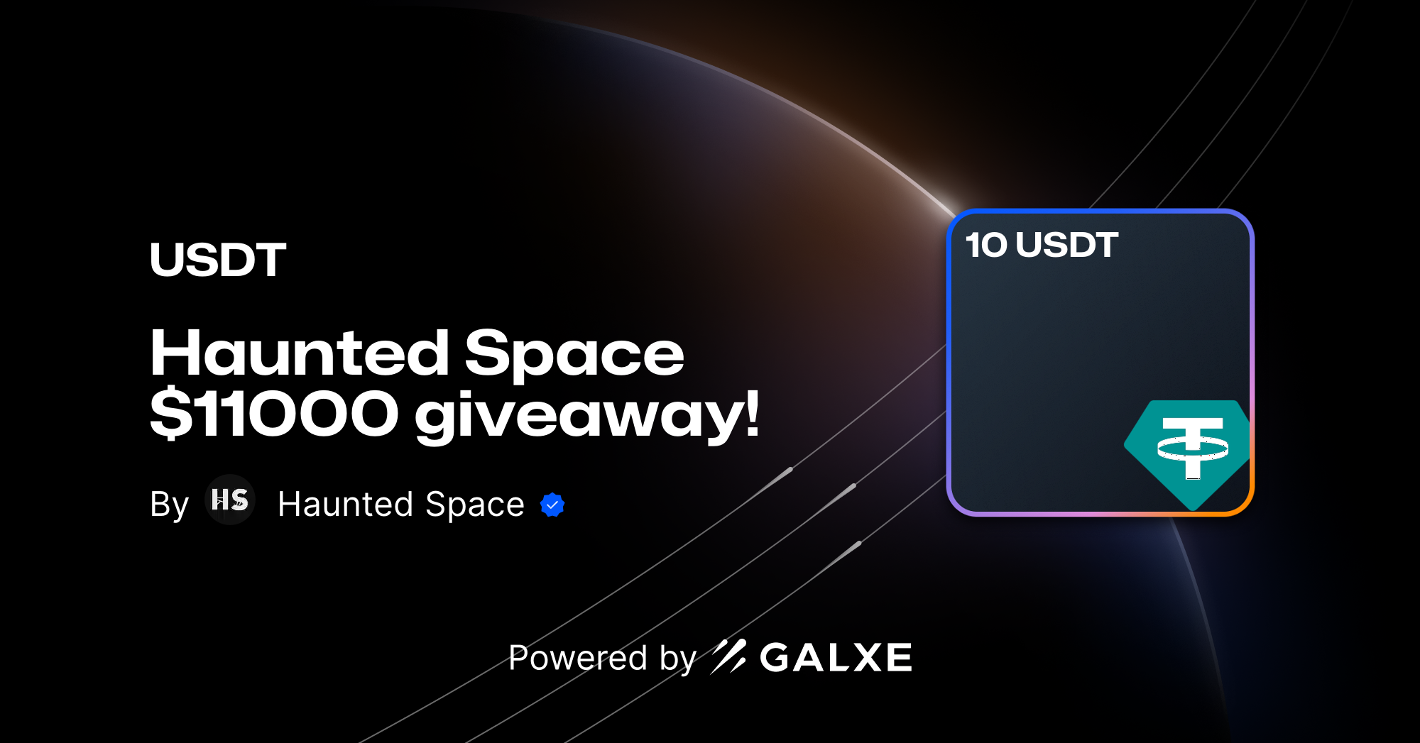 Haunted Space $11000 giveaway! by Haunted Space | Galxe Quest
