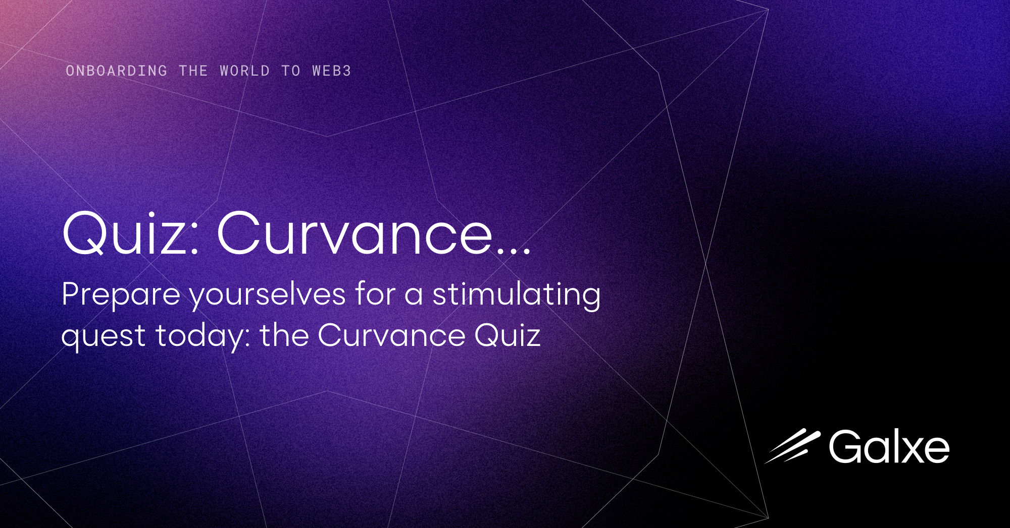 Quiz: Curvance Quiz Credential | Galxe