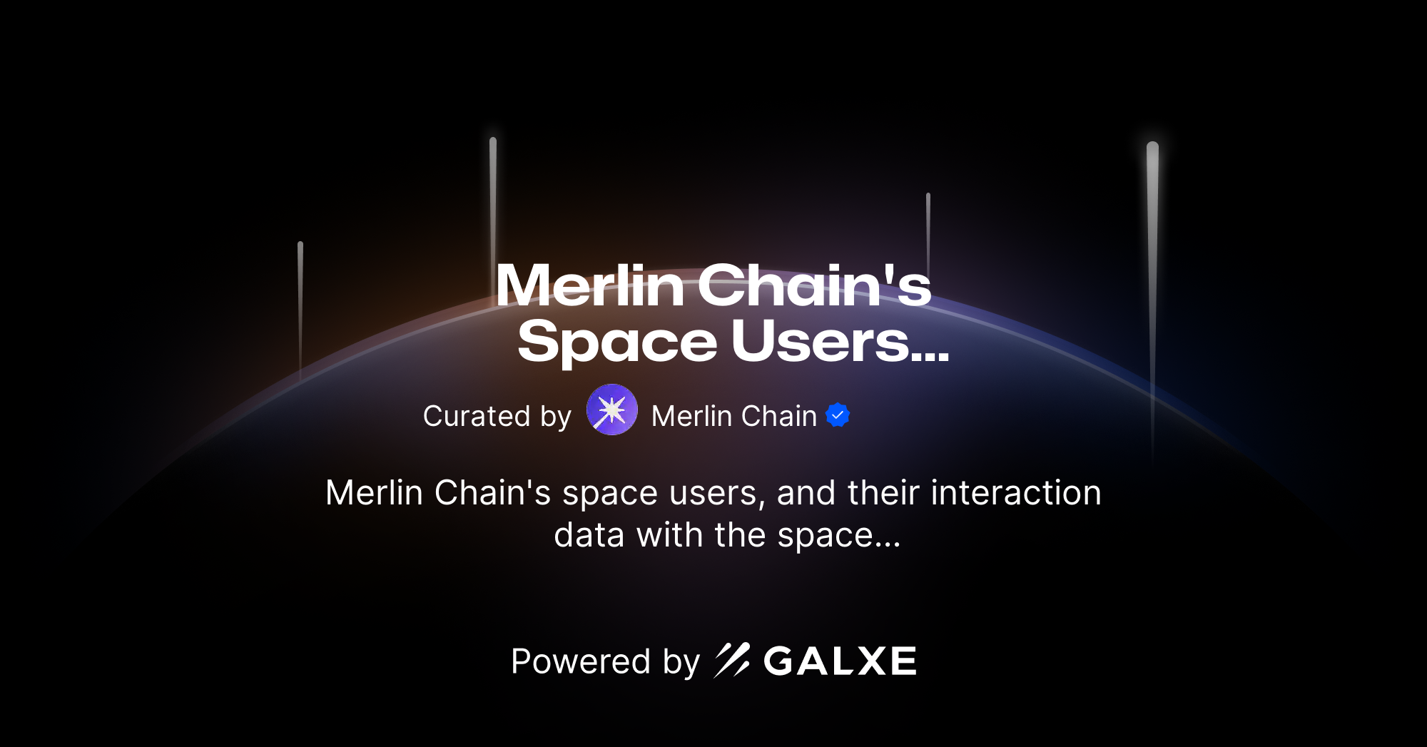 Merlin Chain's Space Users Credential | Galxe