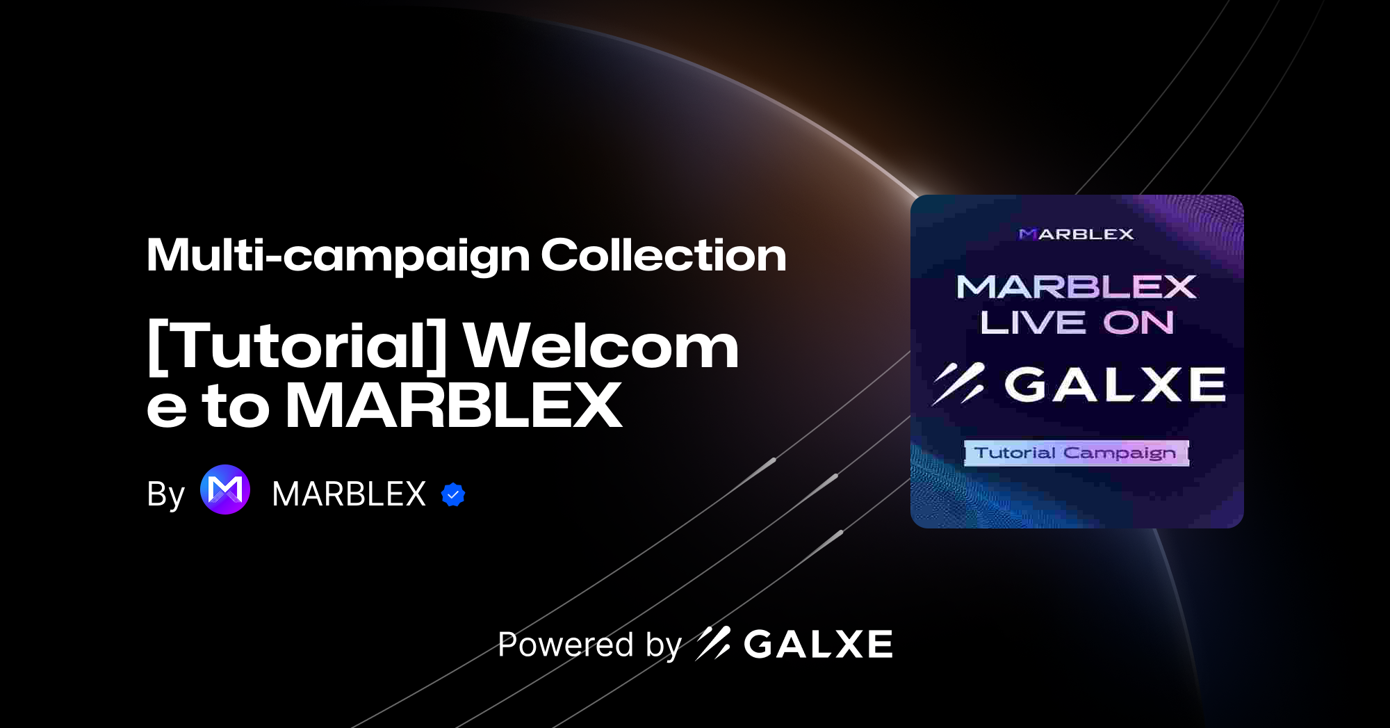 [Tutorial] Welcome to MARBLEX by MARBLEX | Galxe Quest