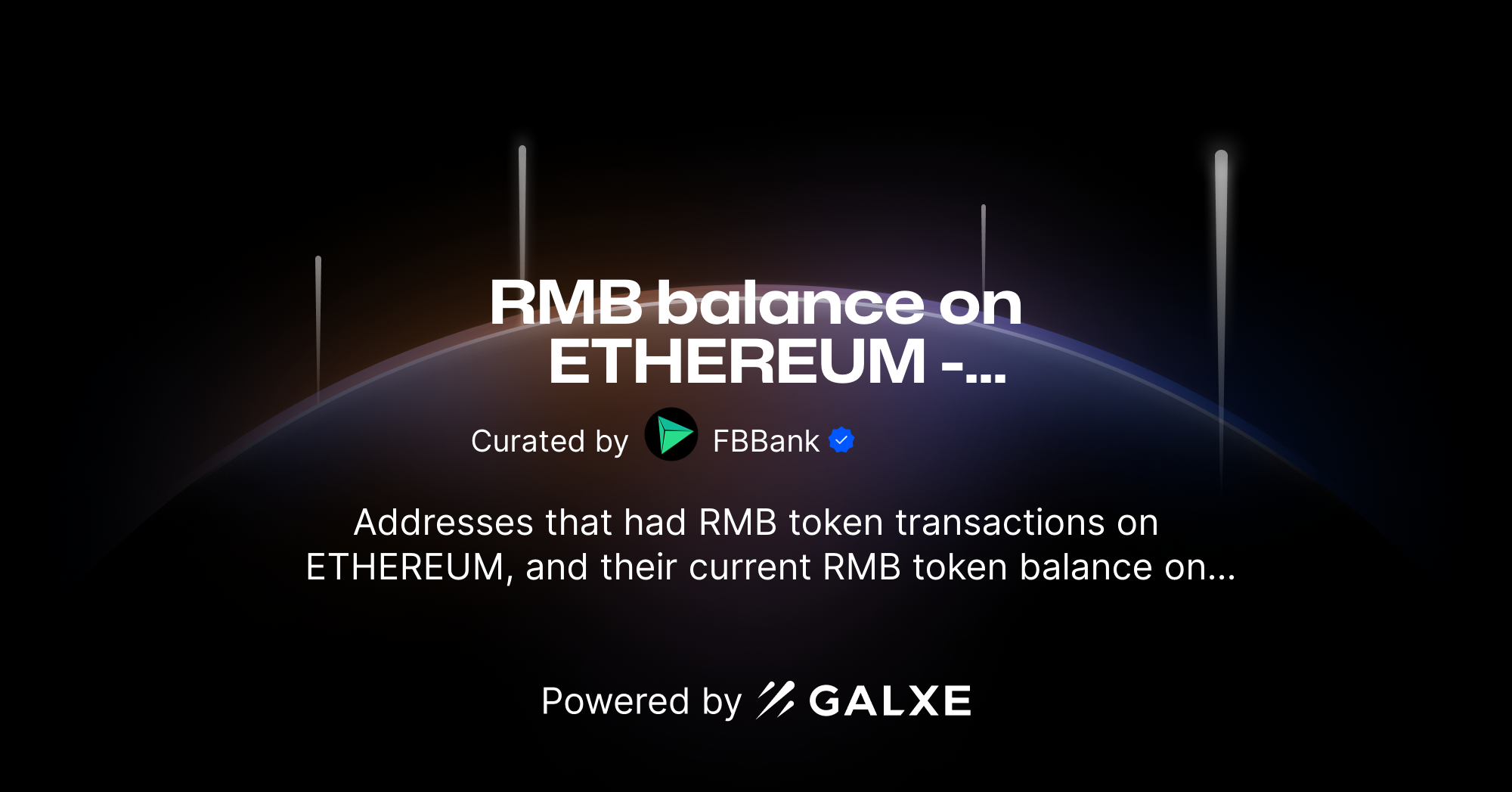 RMB balance on ETHEREUM - 03/05/2024 Credential | Galxe