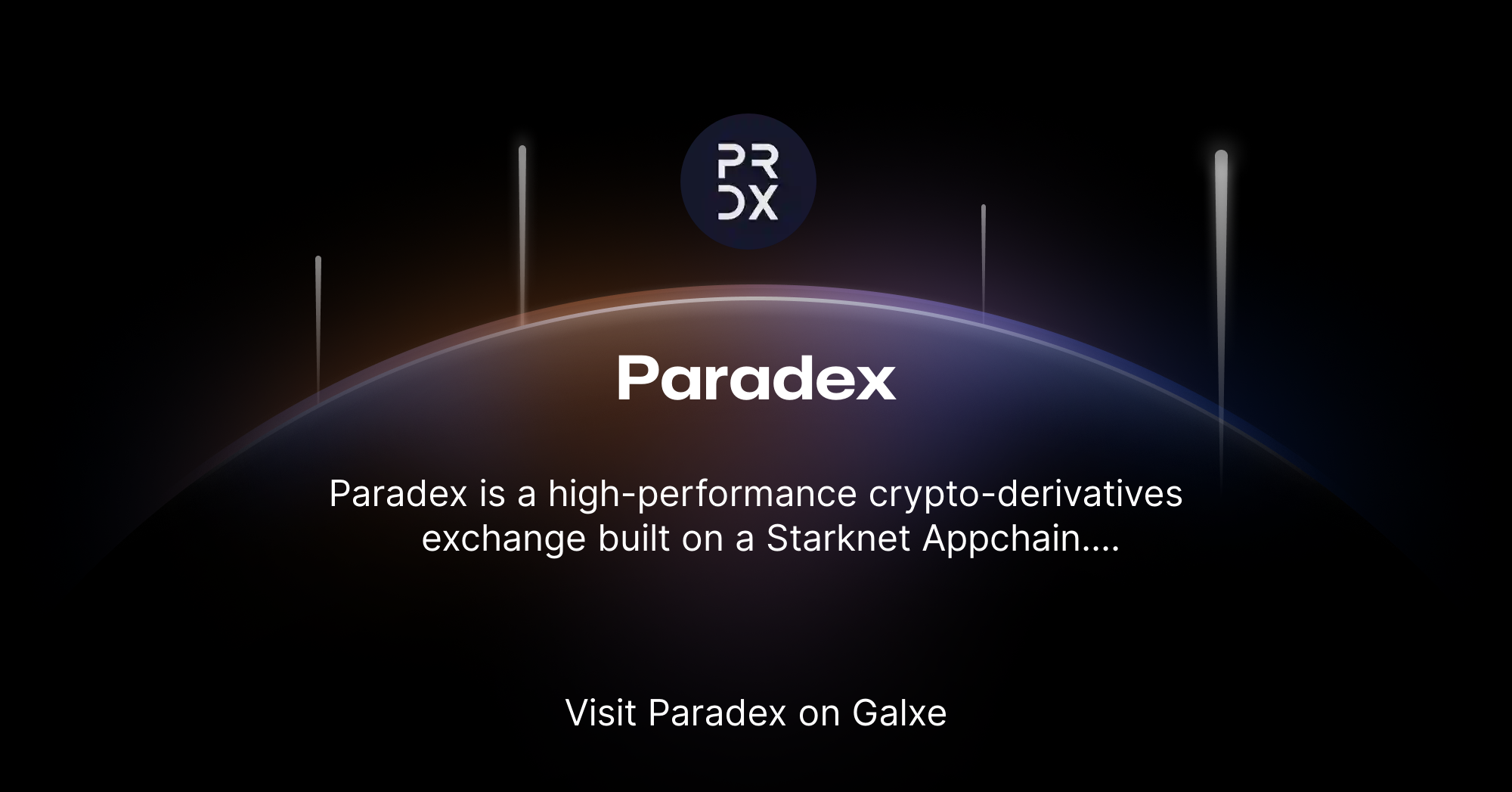 Join Paradex on Galxe