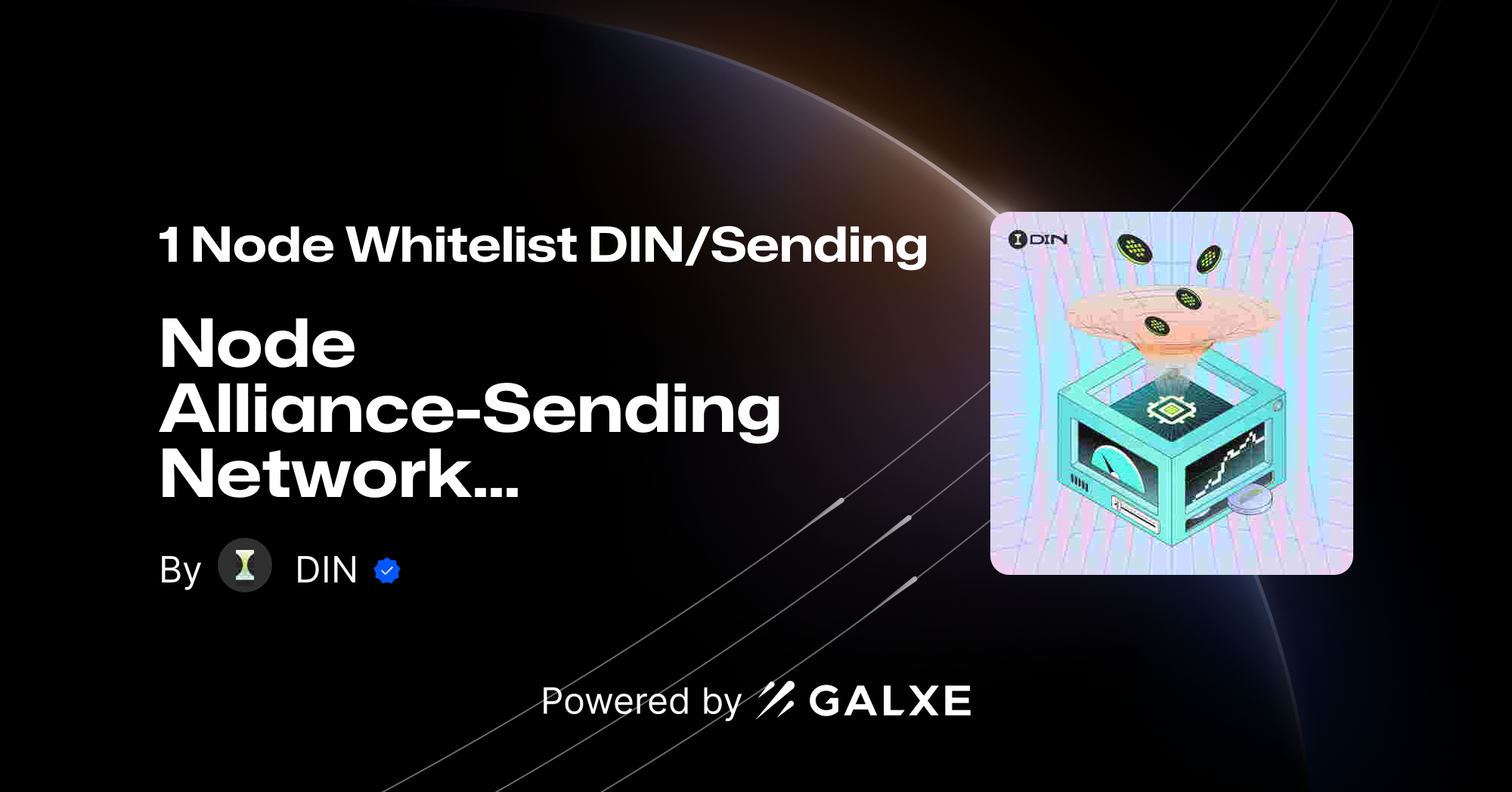 Node Alliance-Sending Network by DIN | Galxe Quest