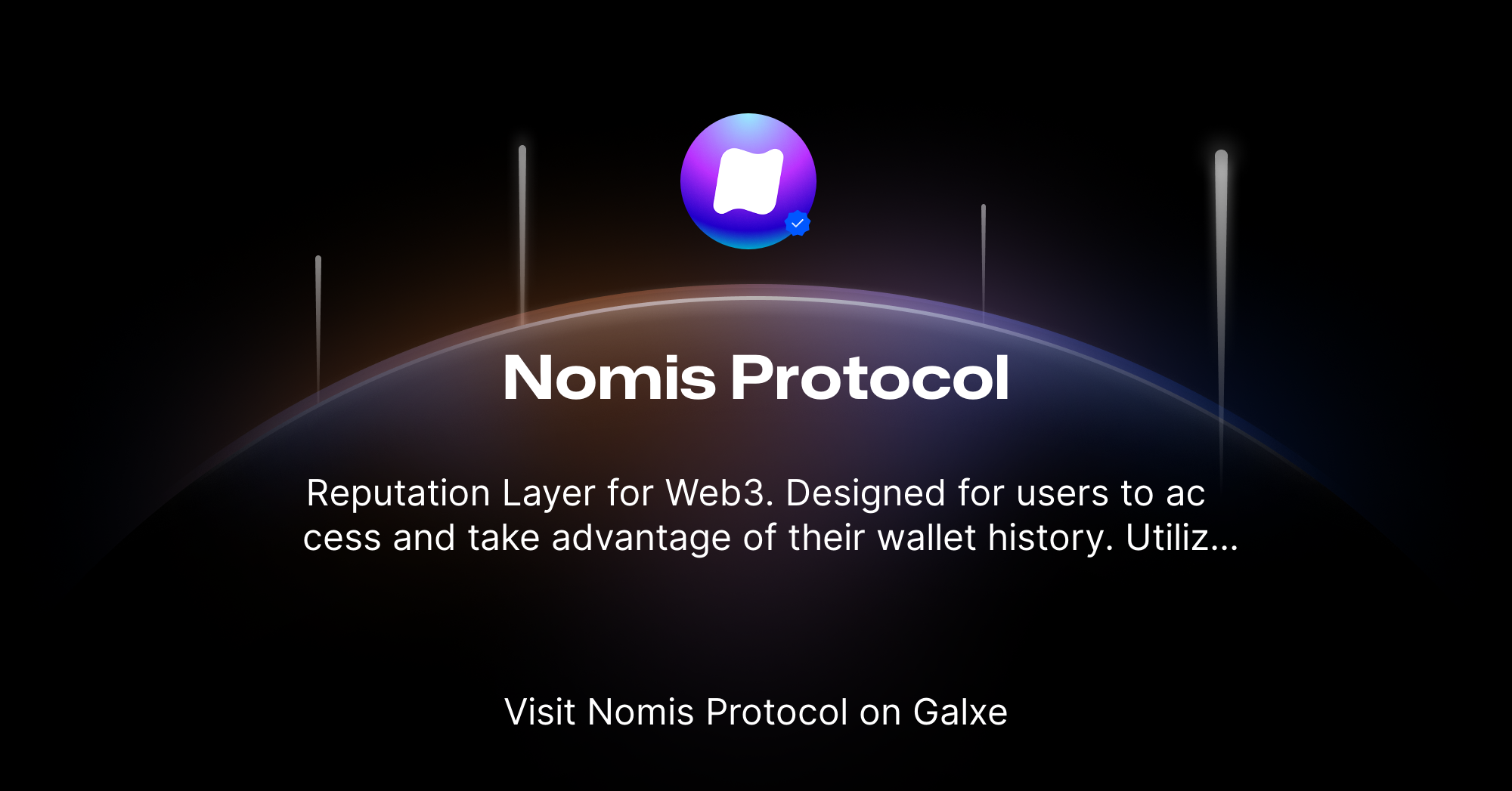 Join Nomis Protocol on Galxe