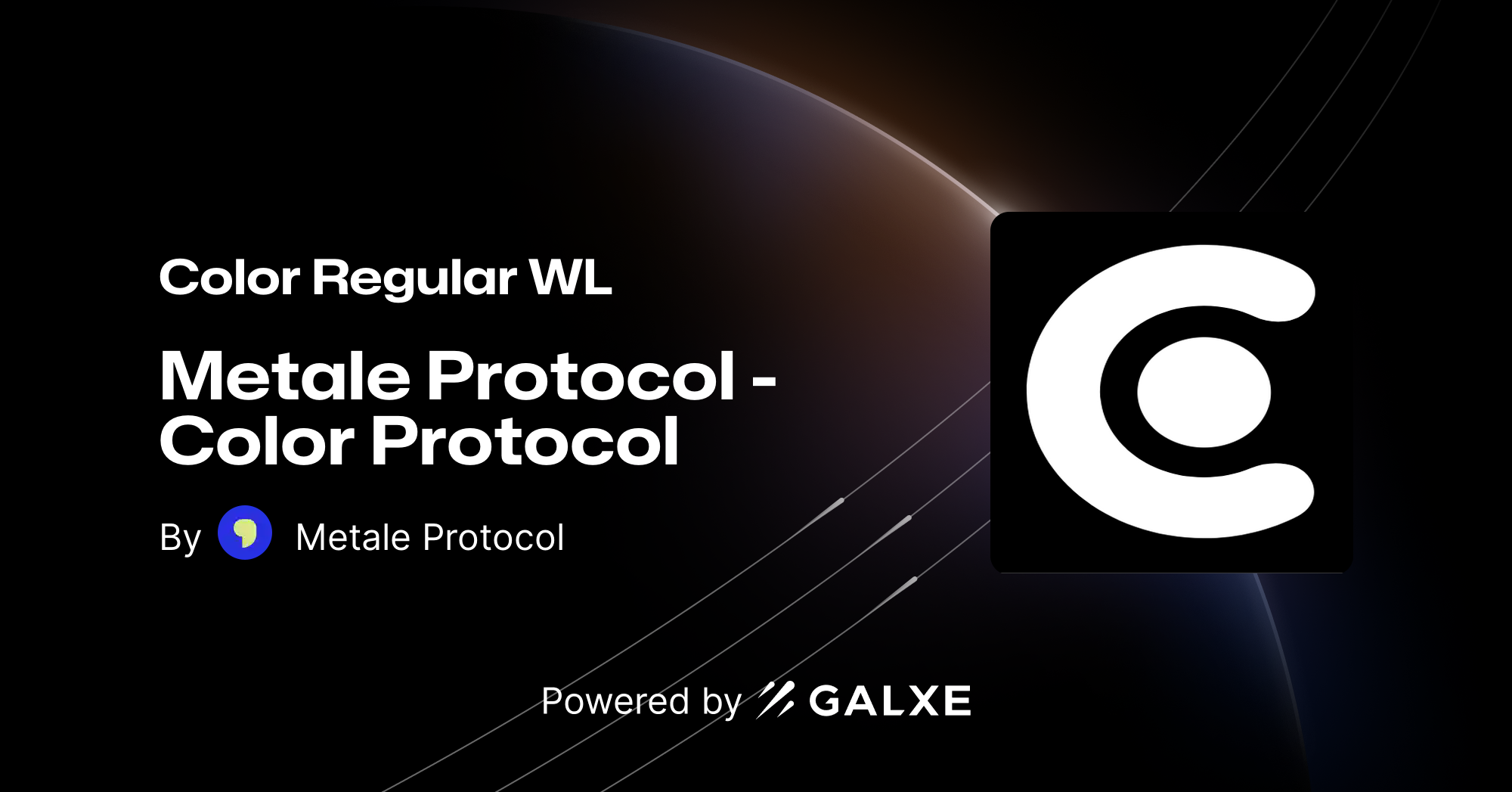 Metale Protocol - Color Protocol by TaleX | Galxe Quest