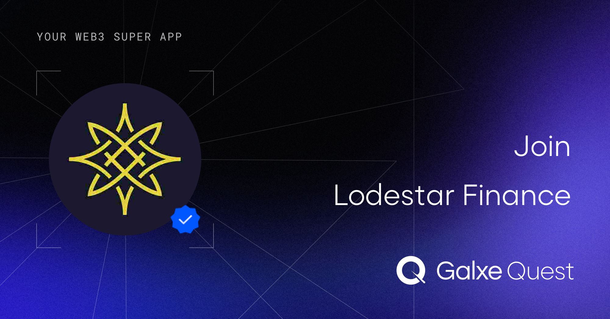 Join Lodestar Finance on Galxe Quest